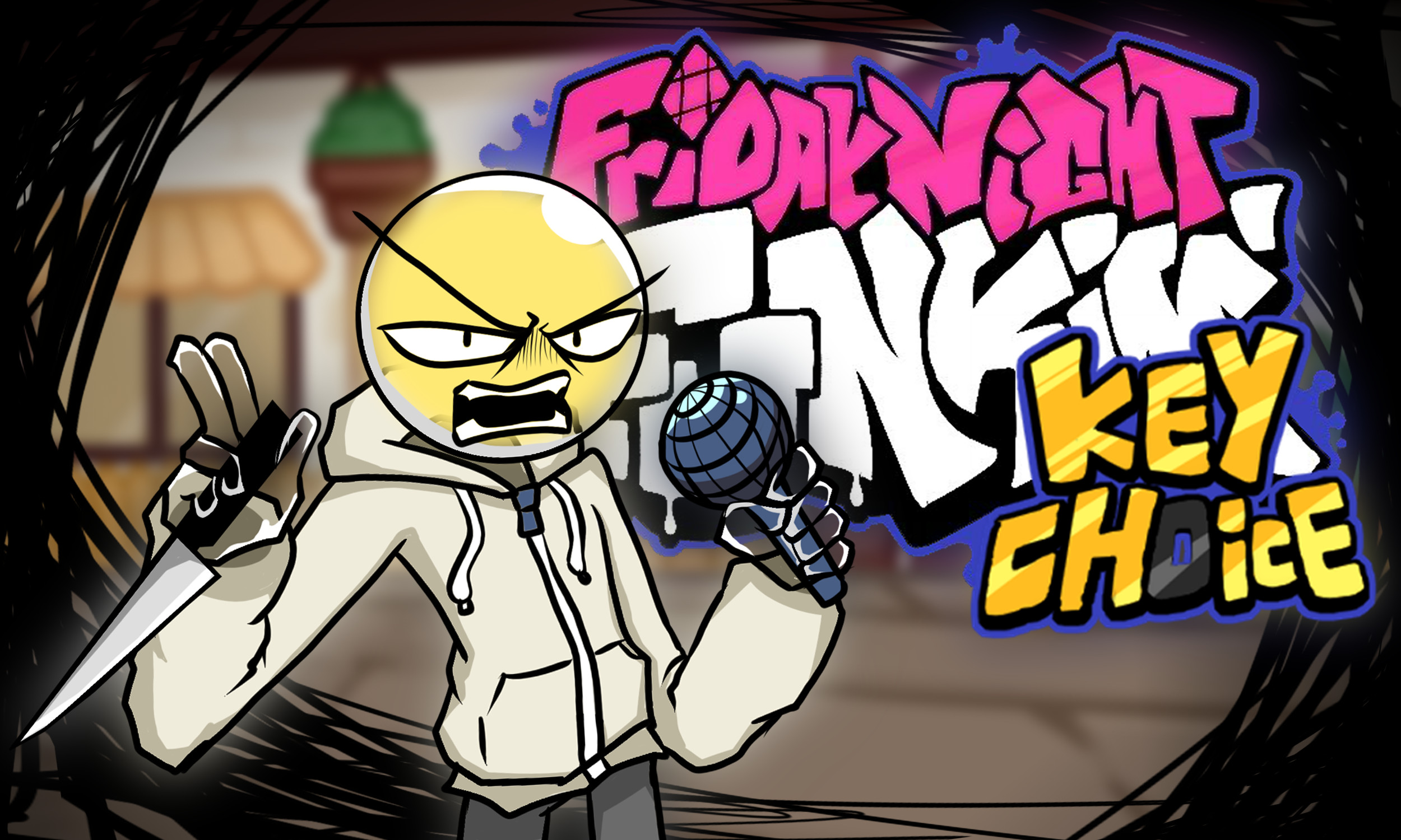 Friday night funkin KEY CHOICE [Friday Night Funkin'] [Mods]