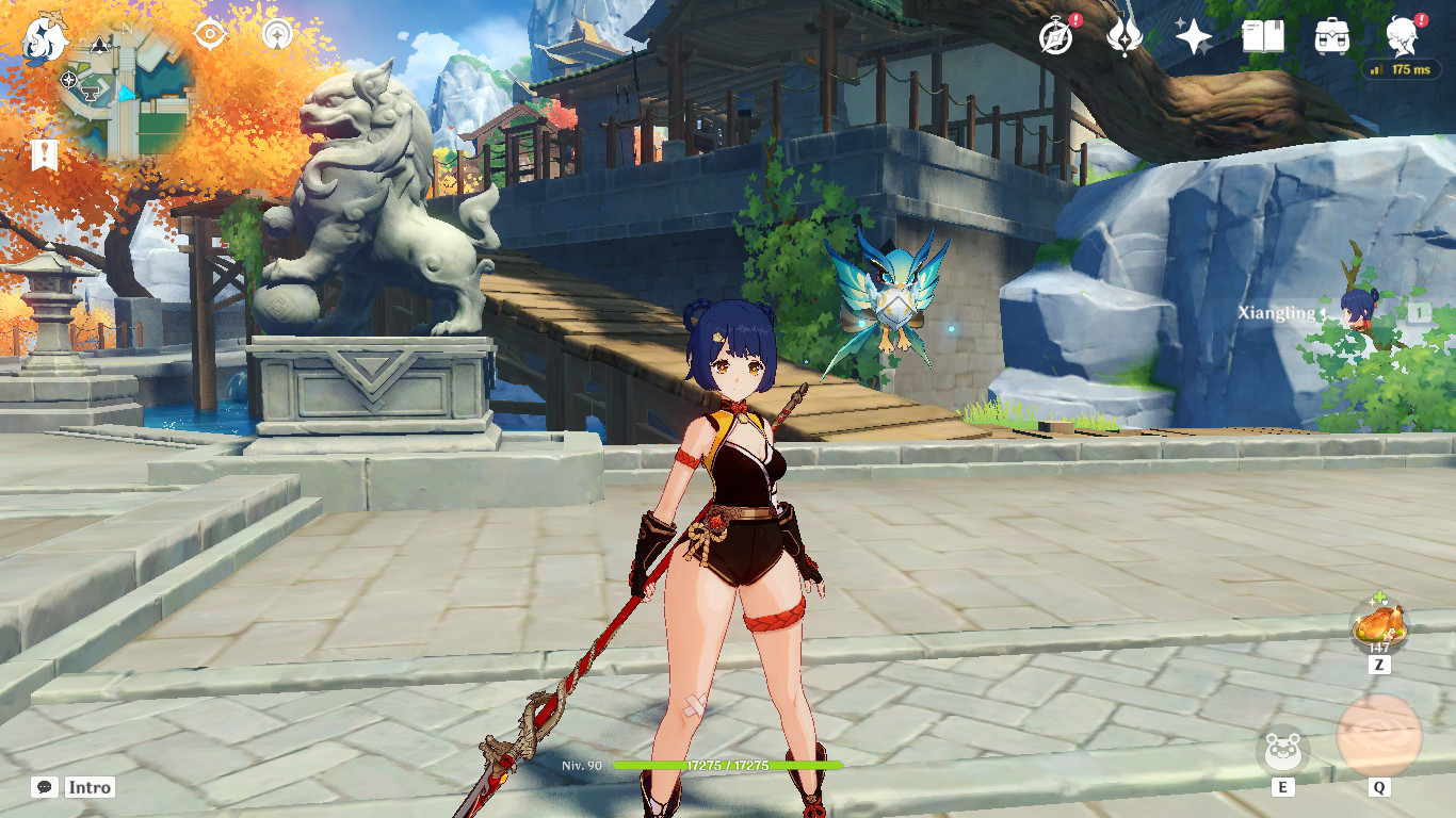 Xiangling Thicc + Neckline Mod for Genshin Impact | GI Mods