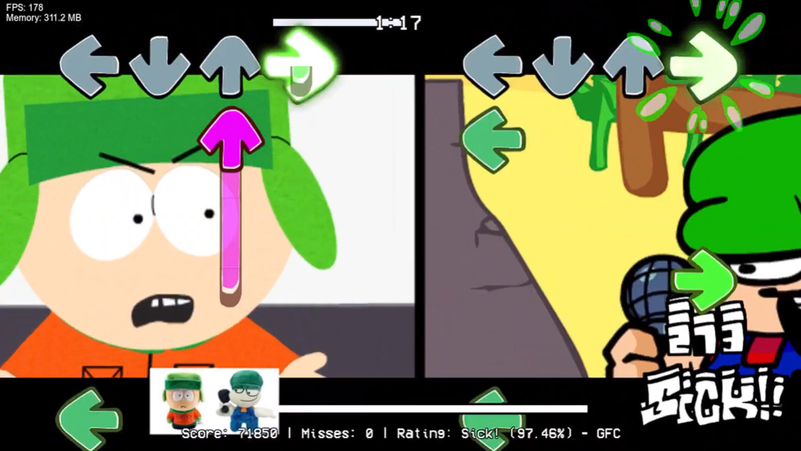 UNLIKELY RIVALS | But Kyle and Bambi Sing It [Friday Night Funkin'] [Mods]