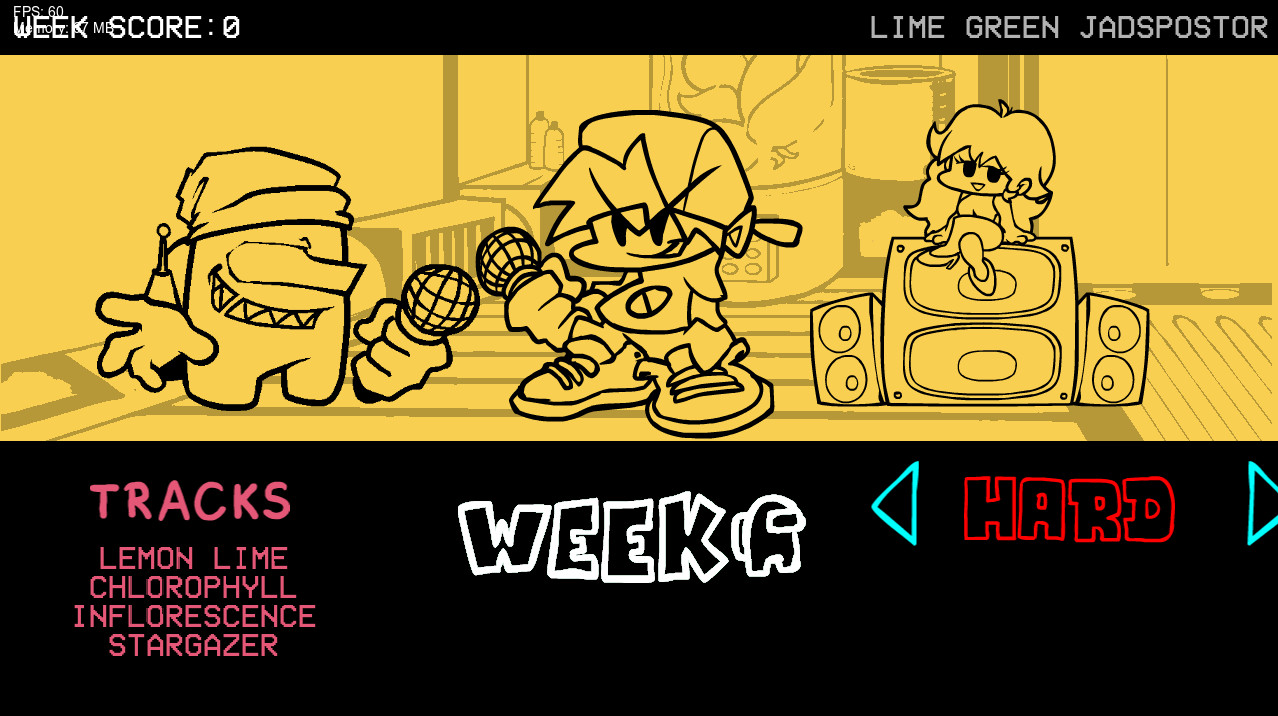 VS Impostor V5 (Lime Green Jadz) Psych Engine Port Mod for Friday Night Funkin' | FNF Mods