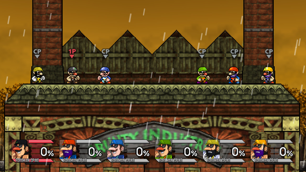 Foreman Spike (Wrecking Crew) [0.9.4/CMC+] Mod for Super Smash Bros ...