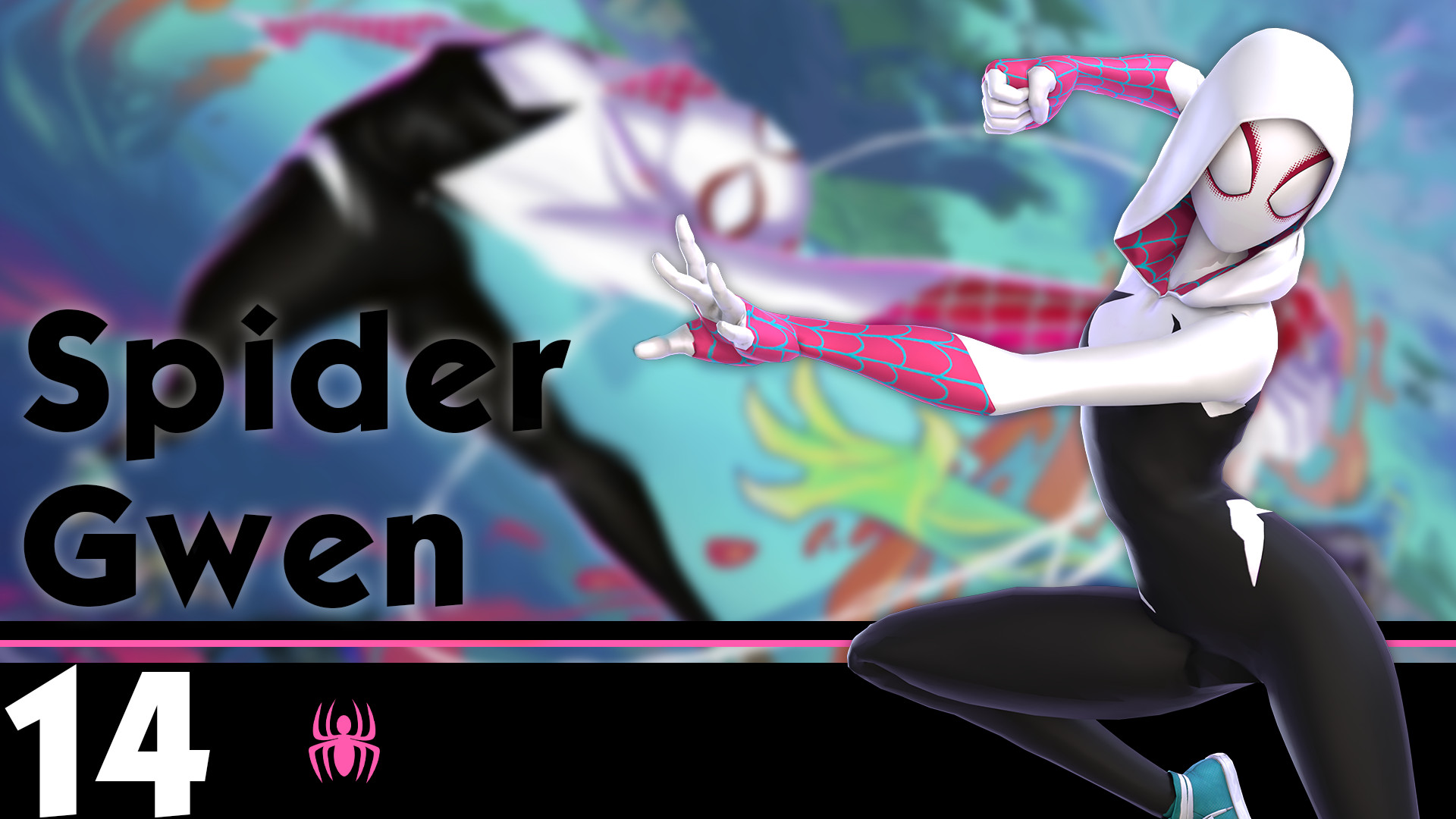 Spider Gwen over Sheik Mod for Super Smash Bros. Ultimate | SSBU Mods