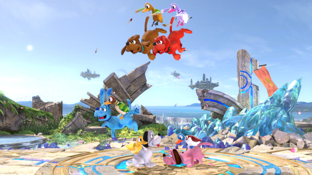 Cartoon Duck Hunt Pack Mod for Super Smash Bros. Ultimate | SSBU Mods