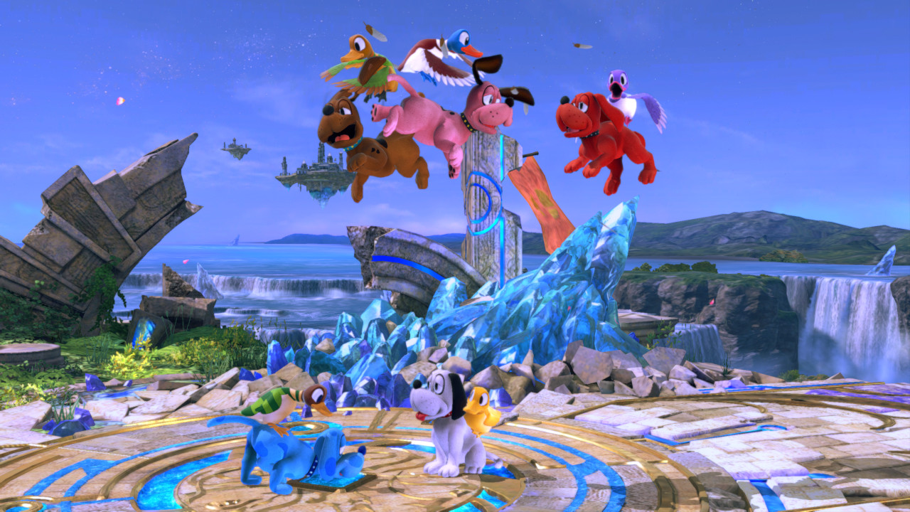 Cartoon Duck Hunt Pack Mod for Super Smash Bros. Ultimate | SSBU Mods