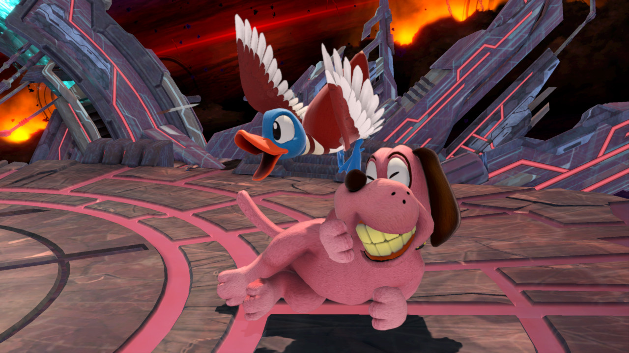 Cartoon Duck Hunt Pack Mod for Super Smash Bros. Ultimate | SSBU Mods