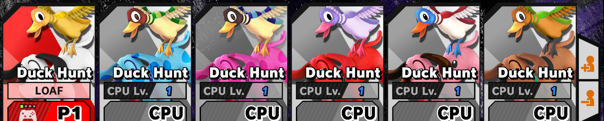 Cartoon Duck Hunt Pack Mod for Super Smash Bros. Ultimate | SSBU Mods