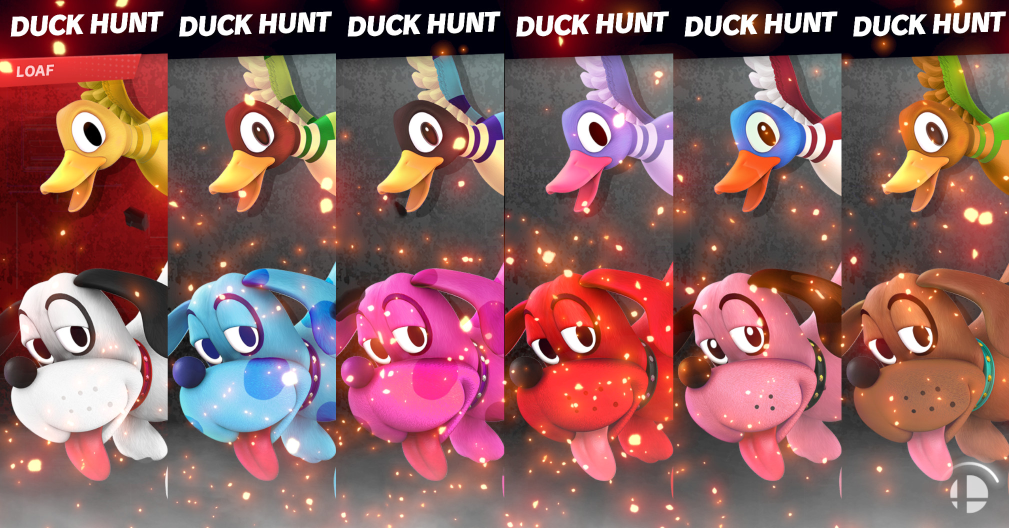 Cartoon Duck Hunt Pack Mod for Super Smash Bros. Ultimate | SSBU Mods