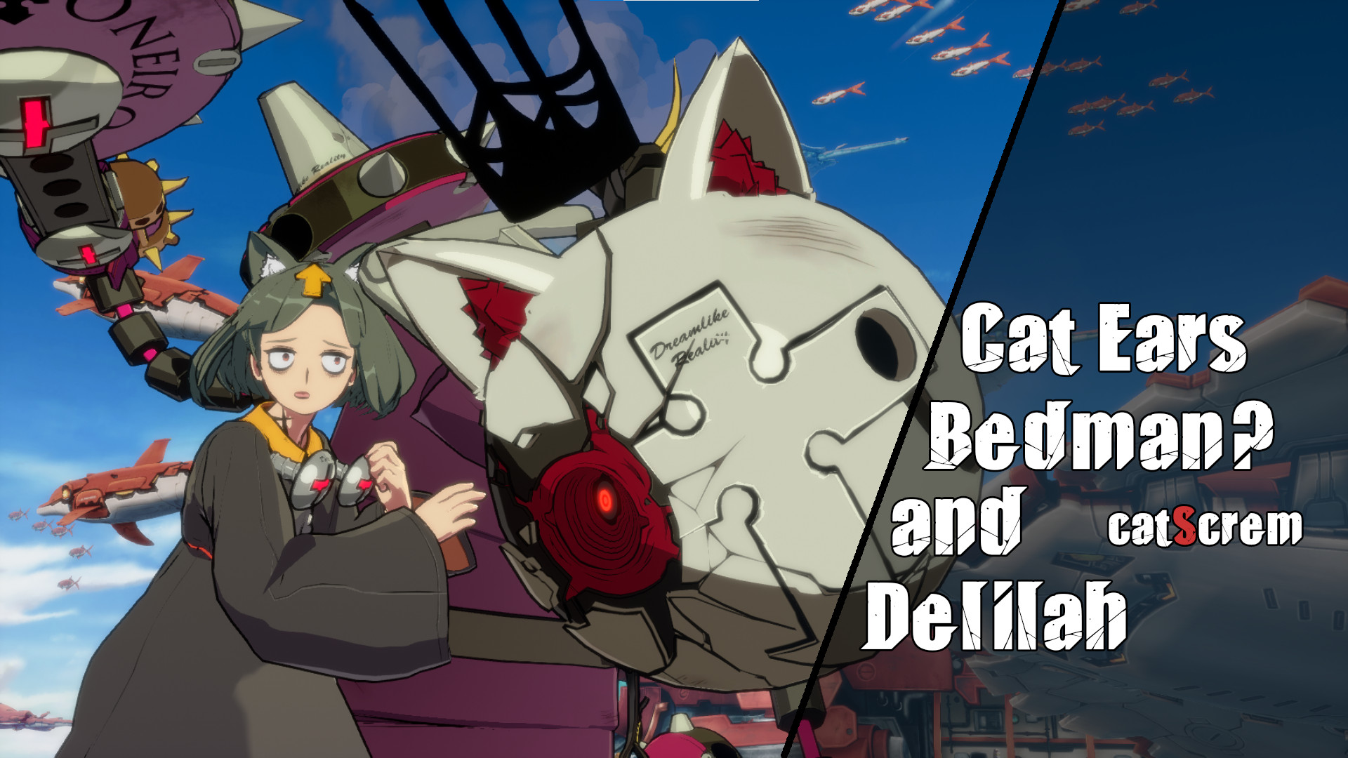 Cat Ears Bed and Delilah Mod for GUILTY GEAR -STRIVE- | GGST Mods