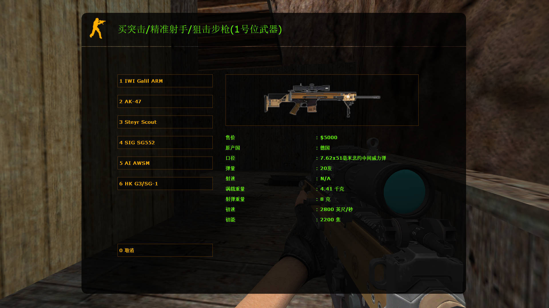 FN Mk 20 SSR on MW2022 Animation Mod for Counter-Strike 1.6 | CS1.6 Mods