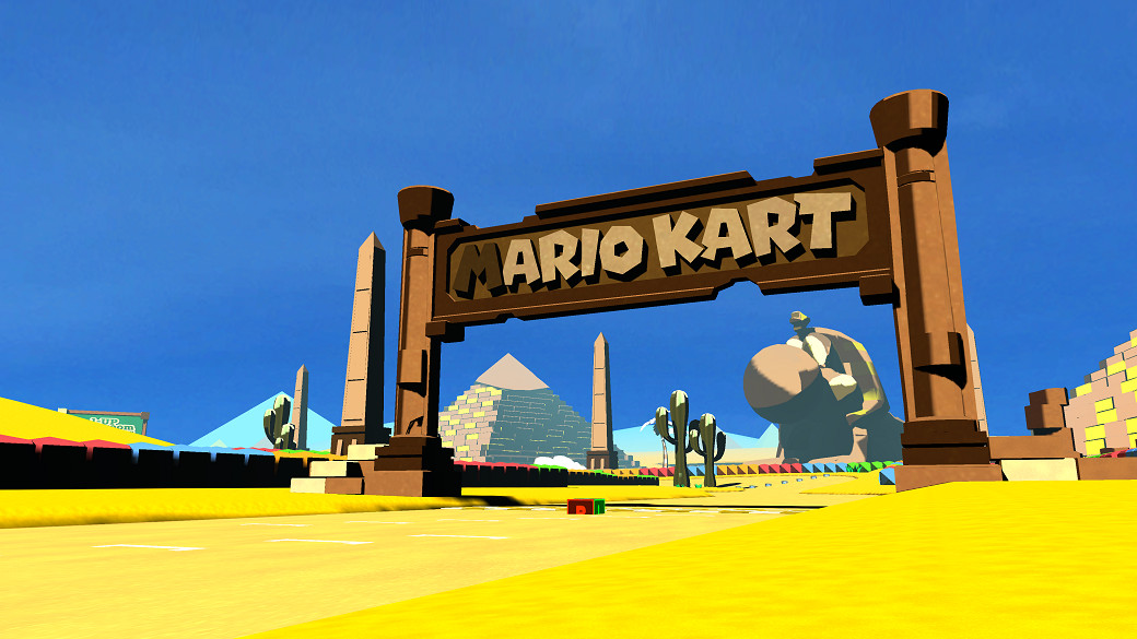 GBA Yoshi Desert (Tour model) Mod for Mario Kart 8 Deluxe | MK8D Mods