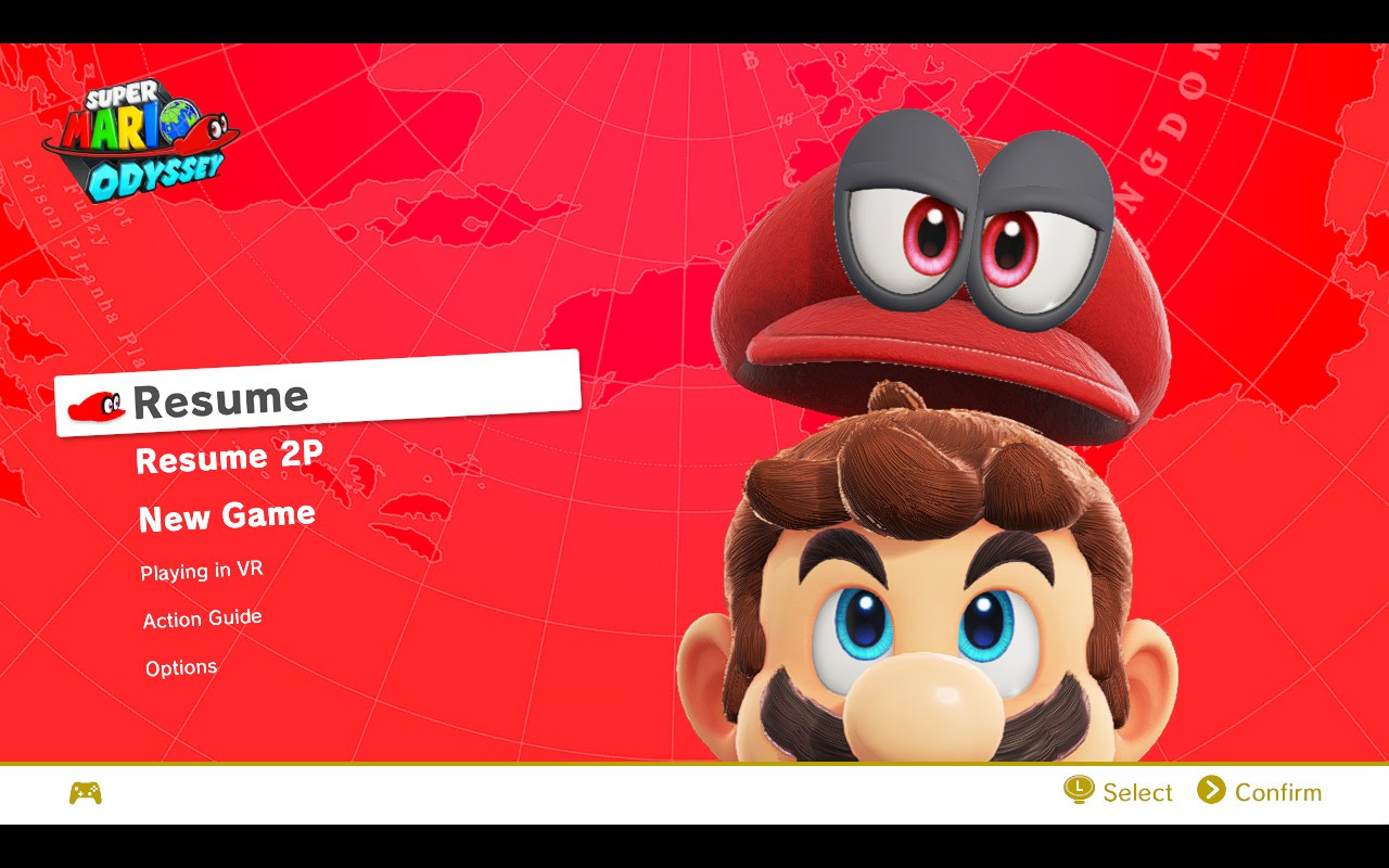 Generic Action Button Prompts Mod for Super Mario Odyssey | SMO Mods