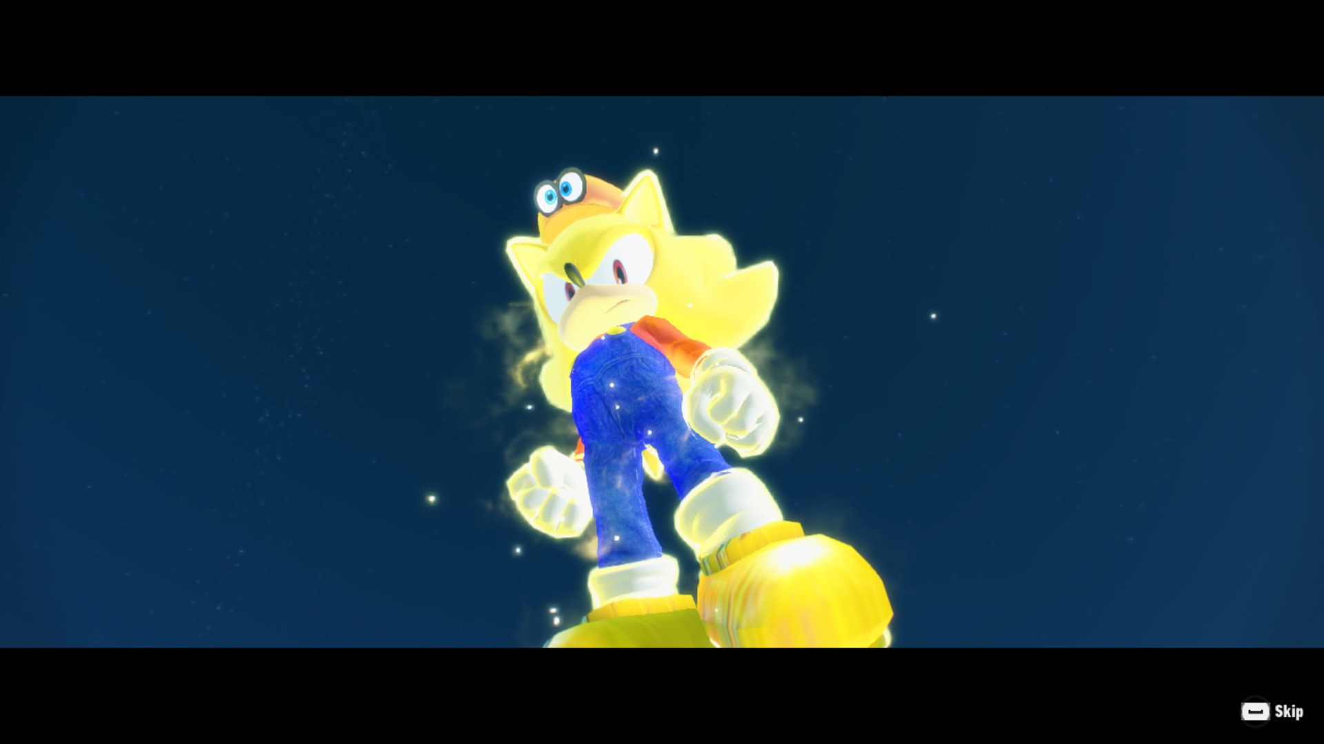 Sonic in Mario's outfit Mod for Sonic Frontiers | Frontiers Mods