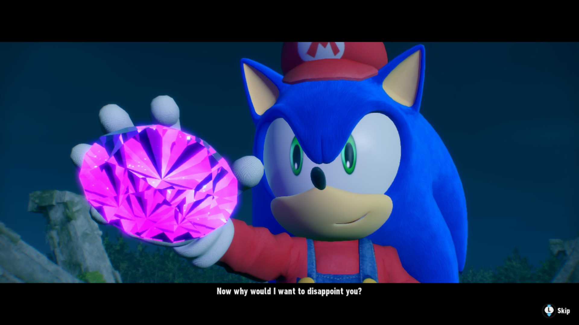 Sonic in Mario's outfit Mod for Sonic Frontiers | Frontiers Mods