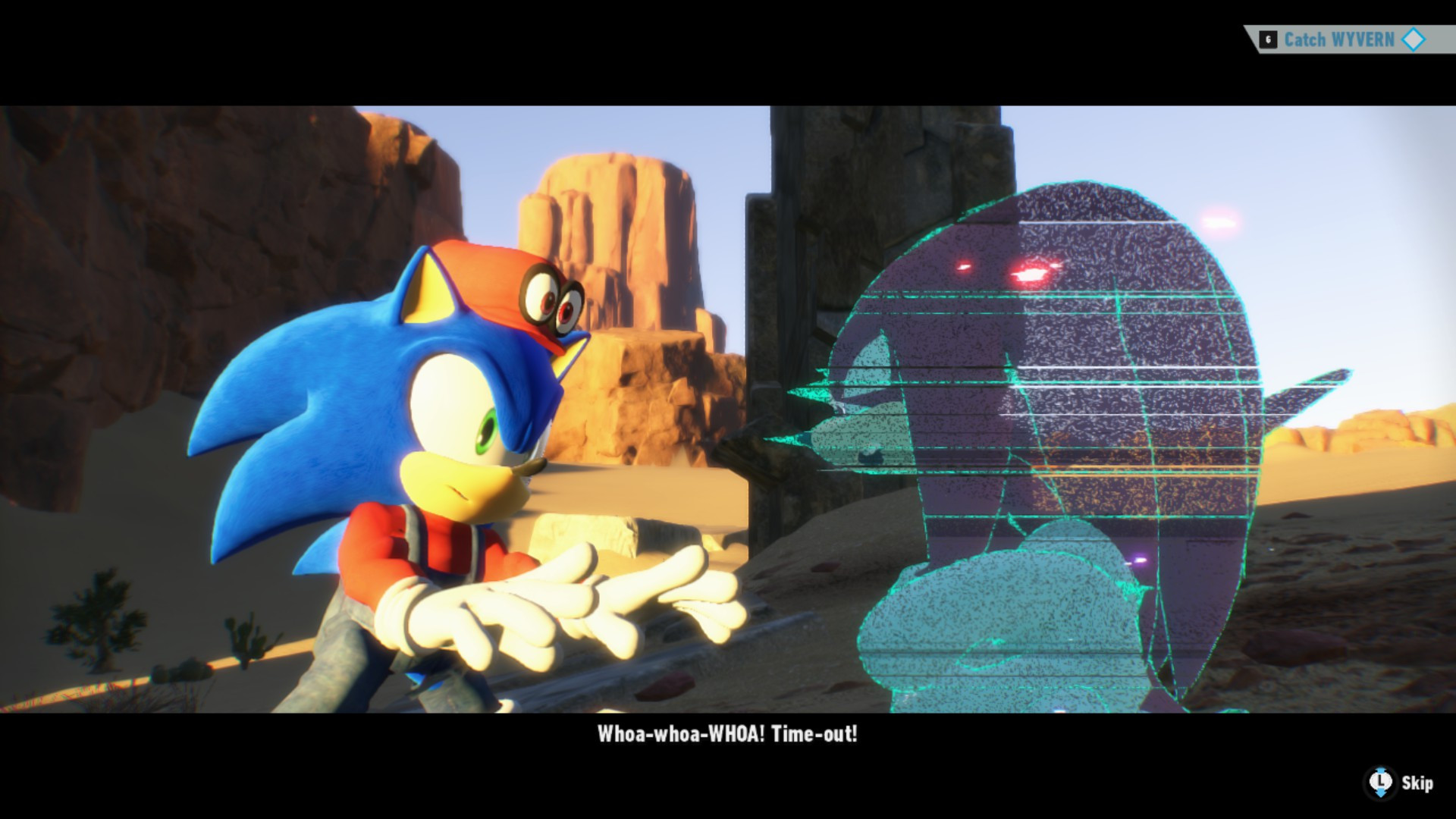 Sonic in Mario's outfit Mod for Sonic Frontiers | Frontiers Mods