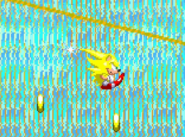 Super Sonic sprite additions Mod for Sonic 3 A.I.R. | S3AIR Mods