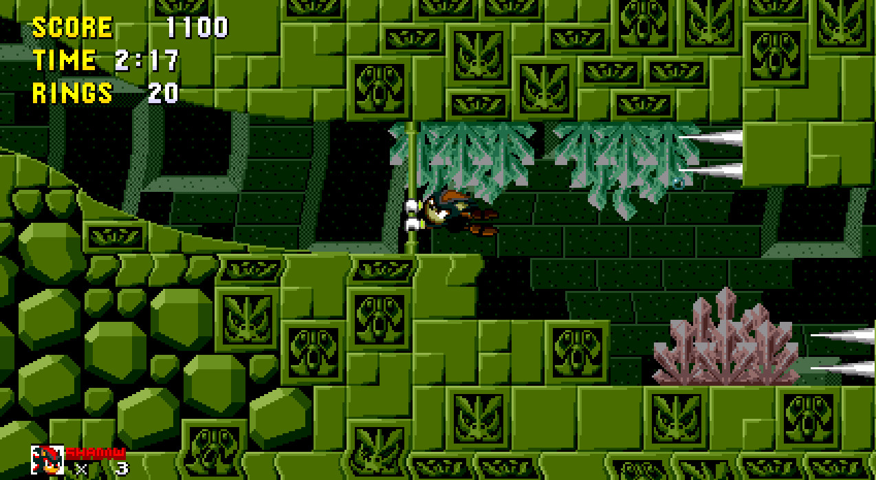 Megamix Shadow in Sonic Forever Mod for Sonic the Hedgehog Forever ...
