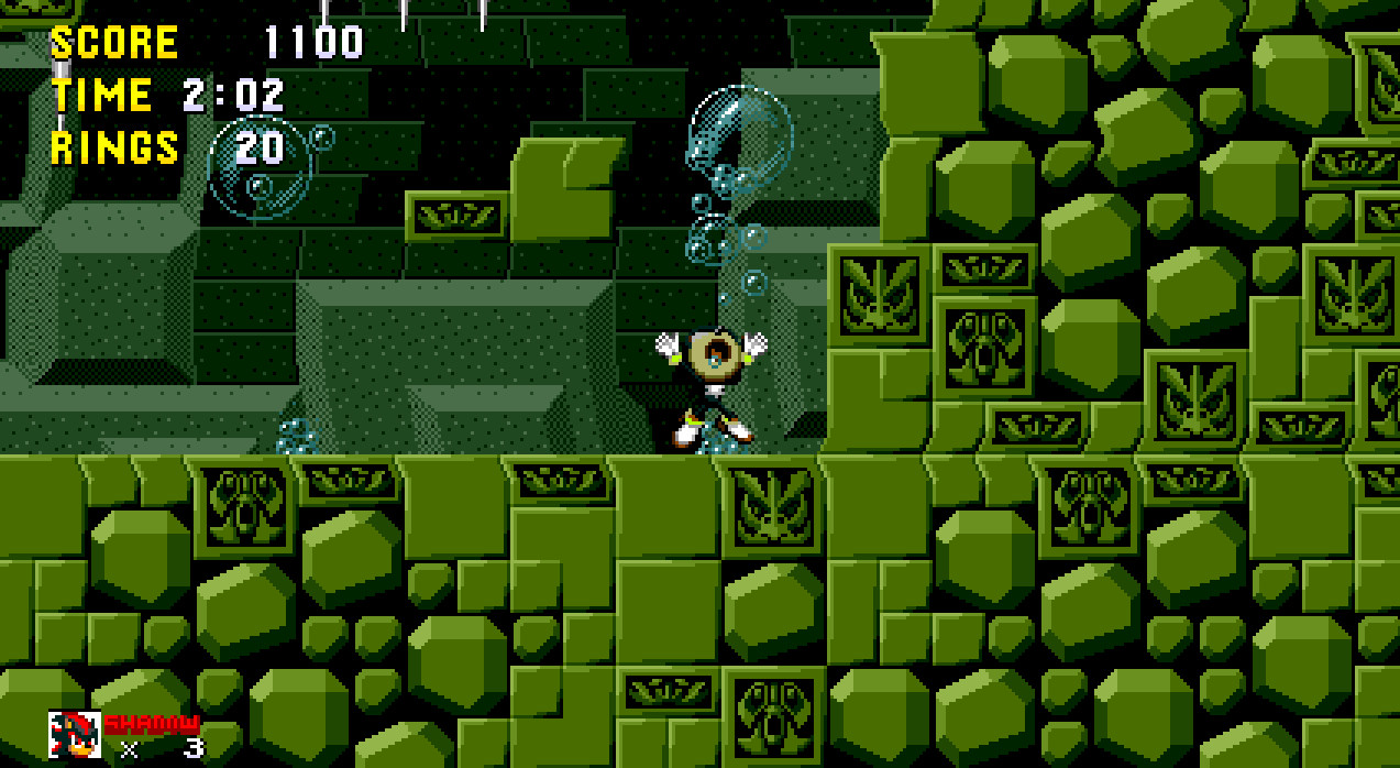 Megamix Shadow in Sonic Forever Mod for Sonic the Hedgehog Forever ...