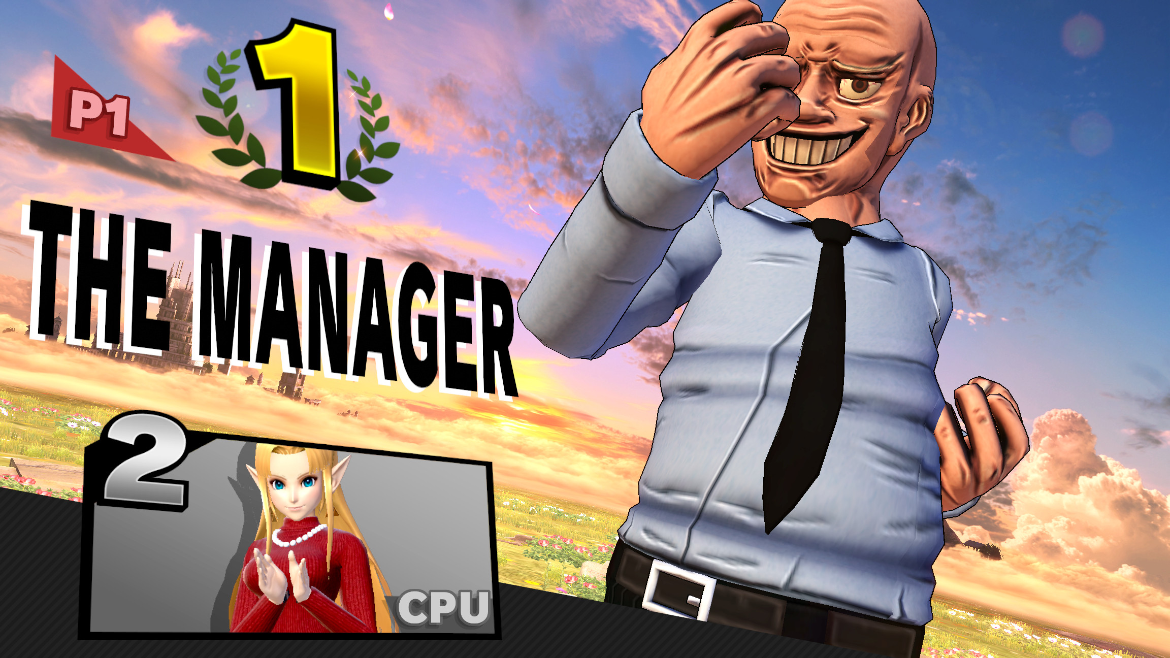 The Manager (Night of the Consumers) Mod for Super Smash Bros. Ultimate ...