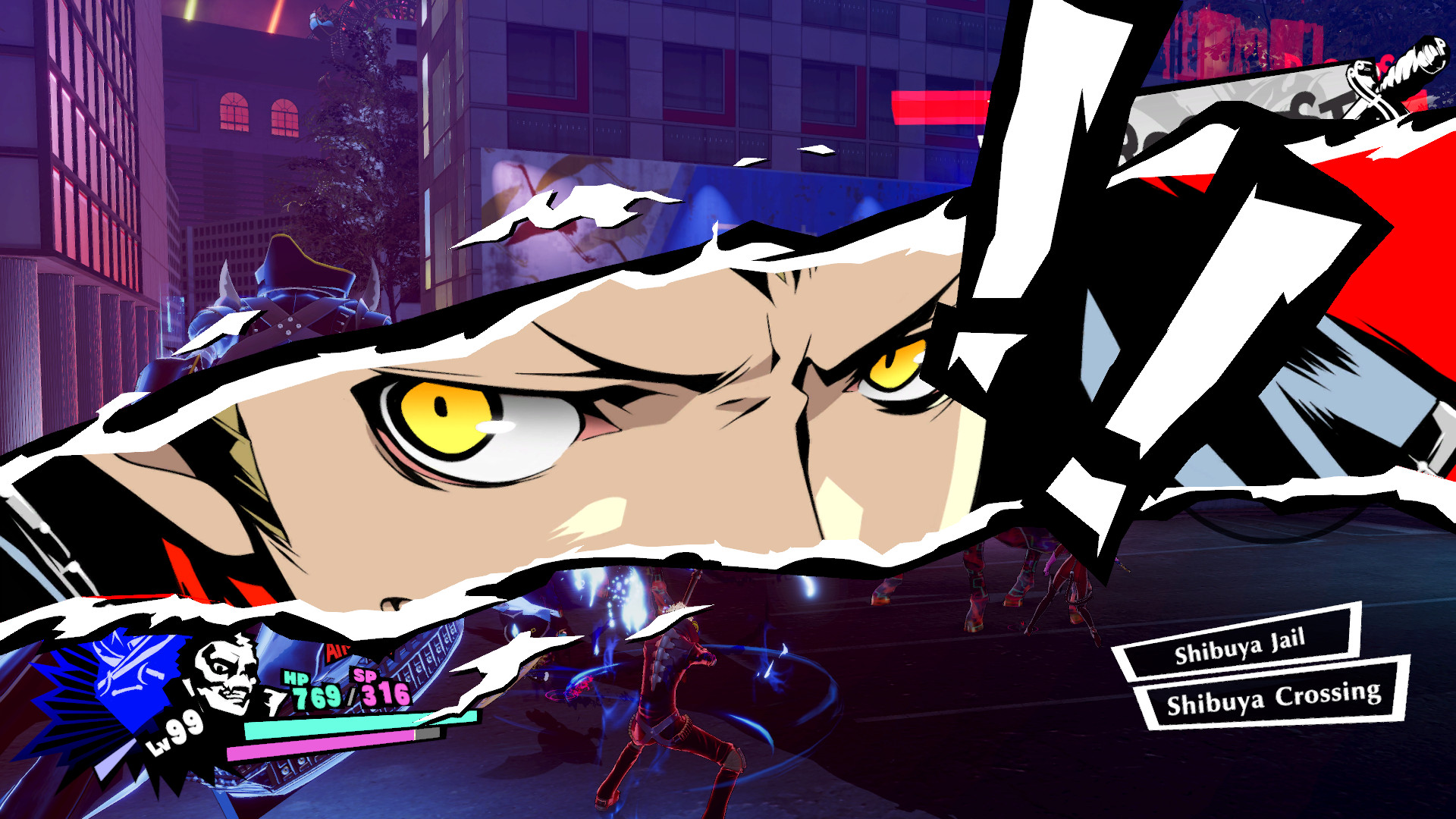 Persona Awakening Eyes Mod for Persona 5 Strikers | P5S Mods