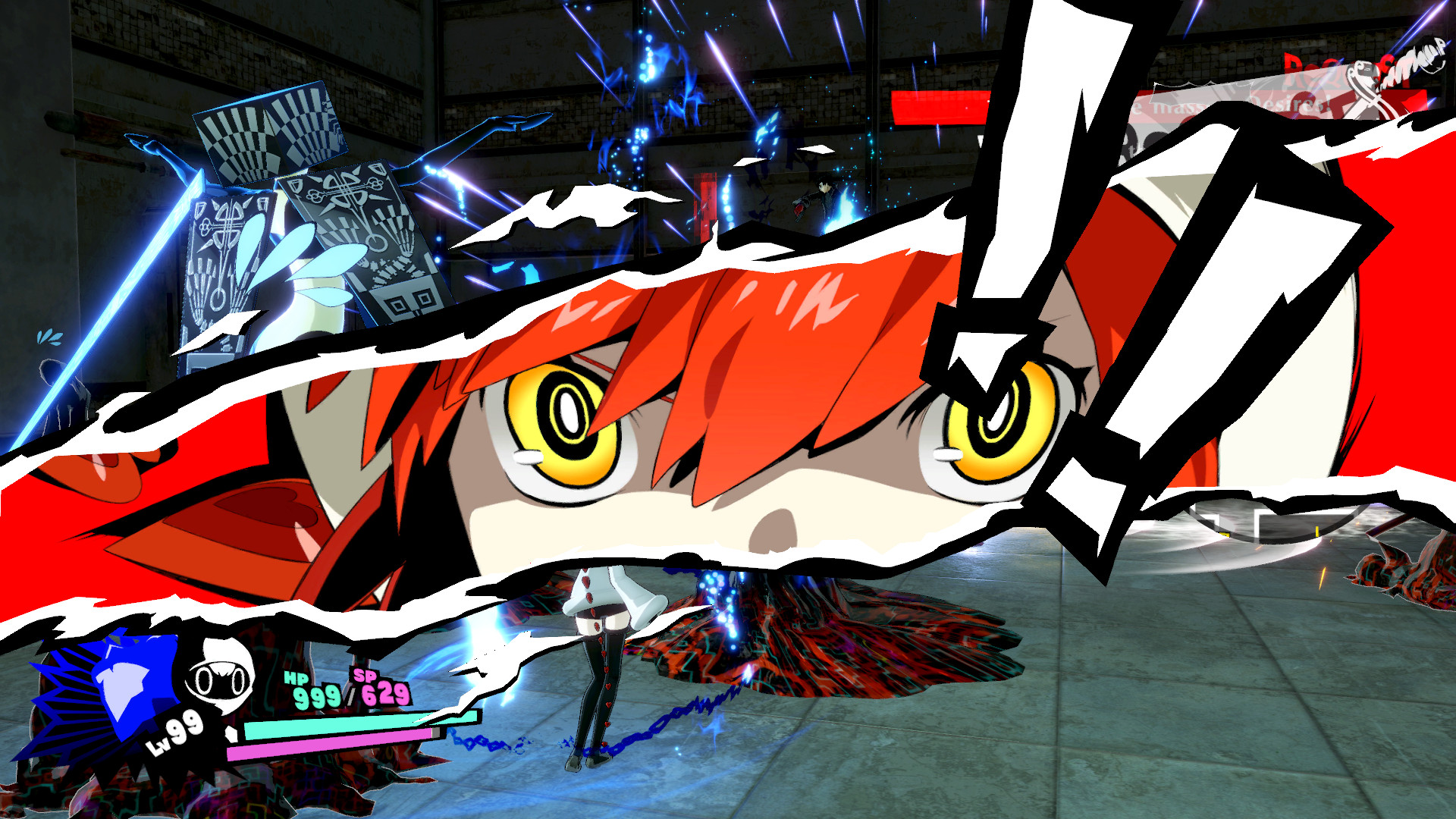 Persona Awakening Eyes Mod for Persona 5 Strikers | P5S Mods