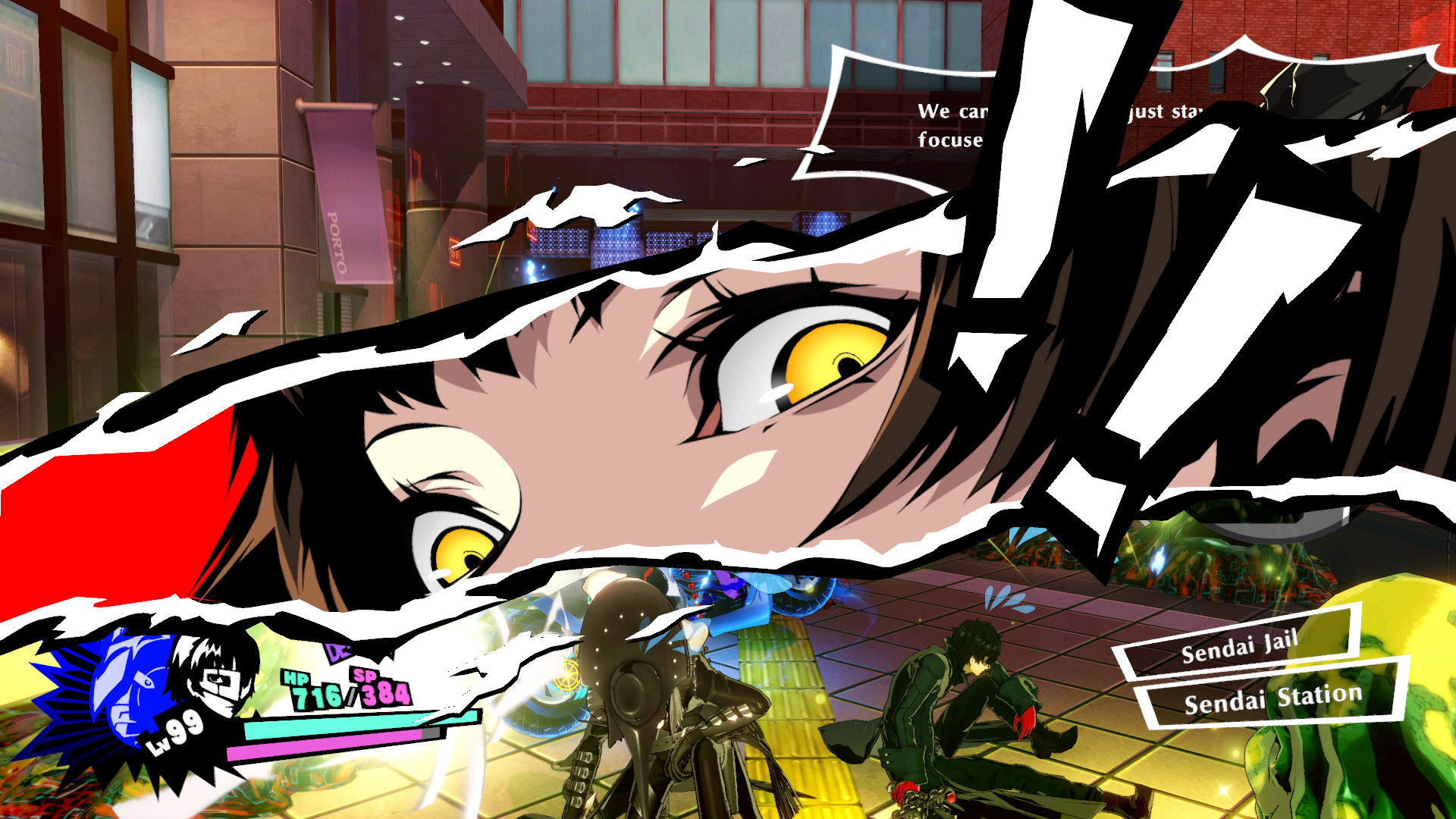 Persona Awakening Eyes Mod for Persona 5 Strikers | P5S Mods