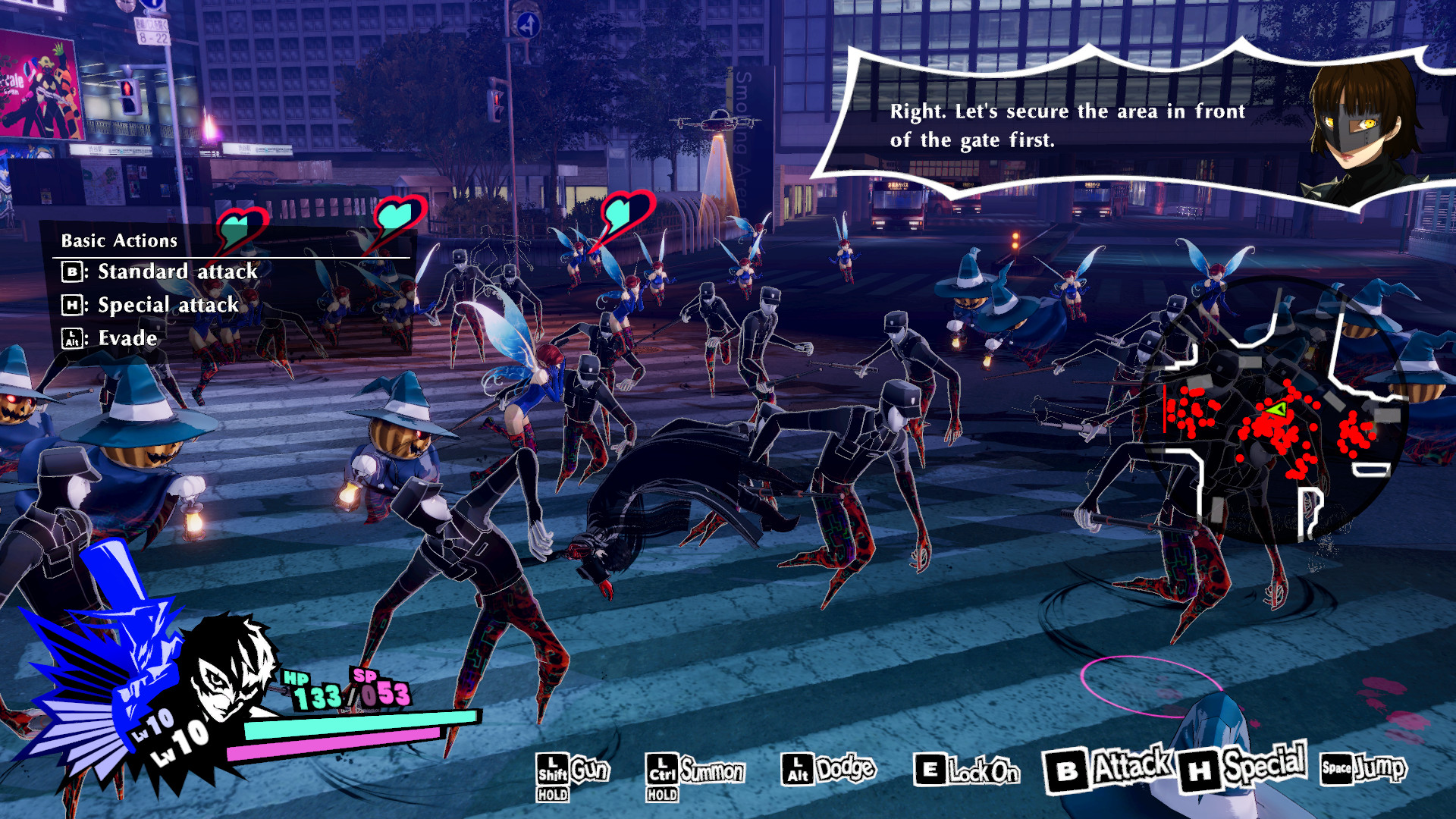 Persona Awakening Eyes Mod for Persona 5 Strikers | P5S Mods