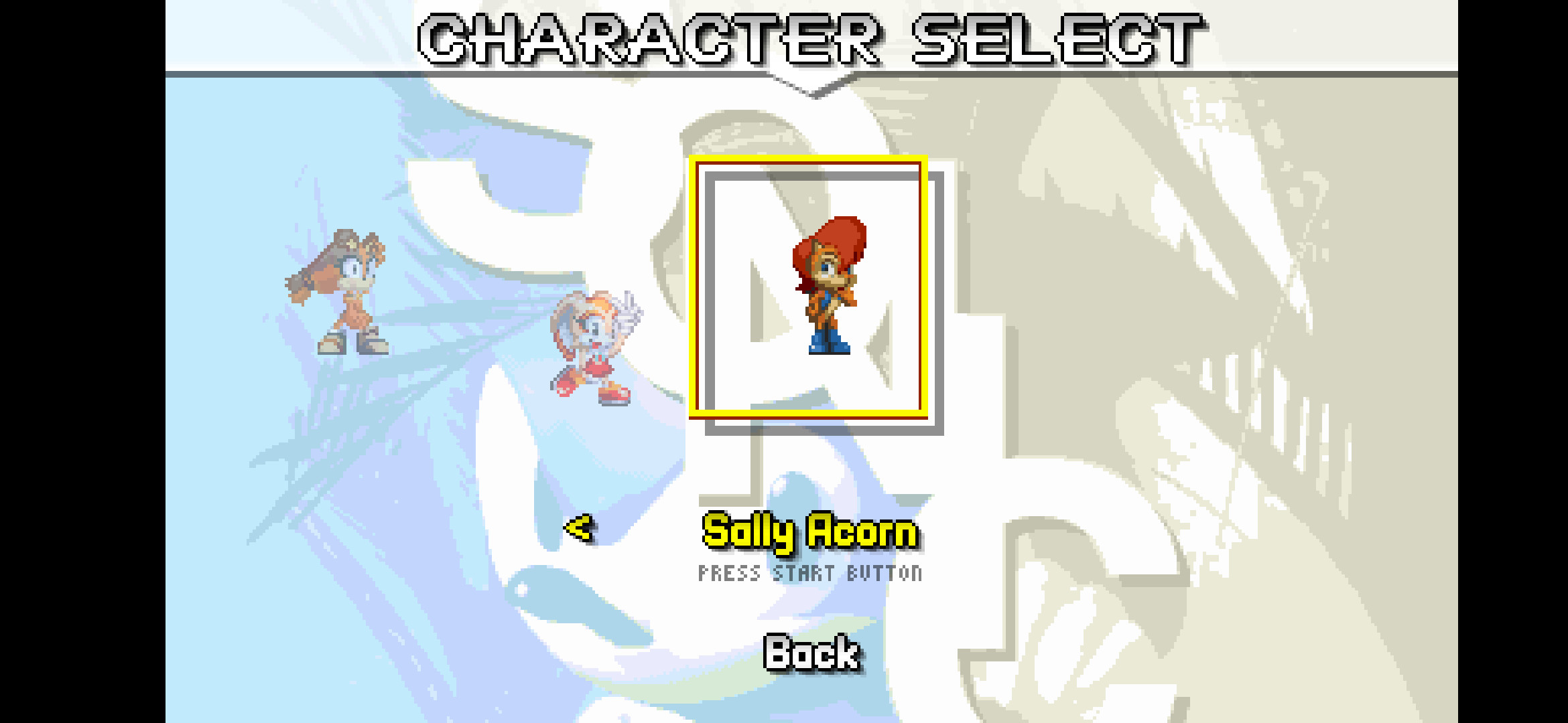 Extra Slot Sally Mod for Sonic 3 A.I.R. | S3AIR Mods