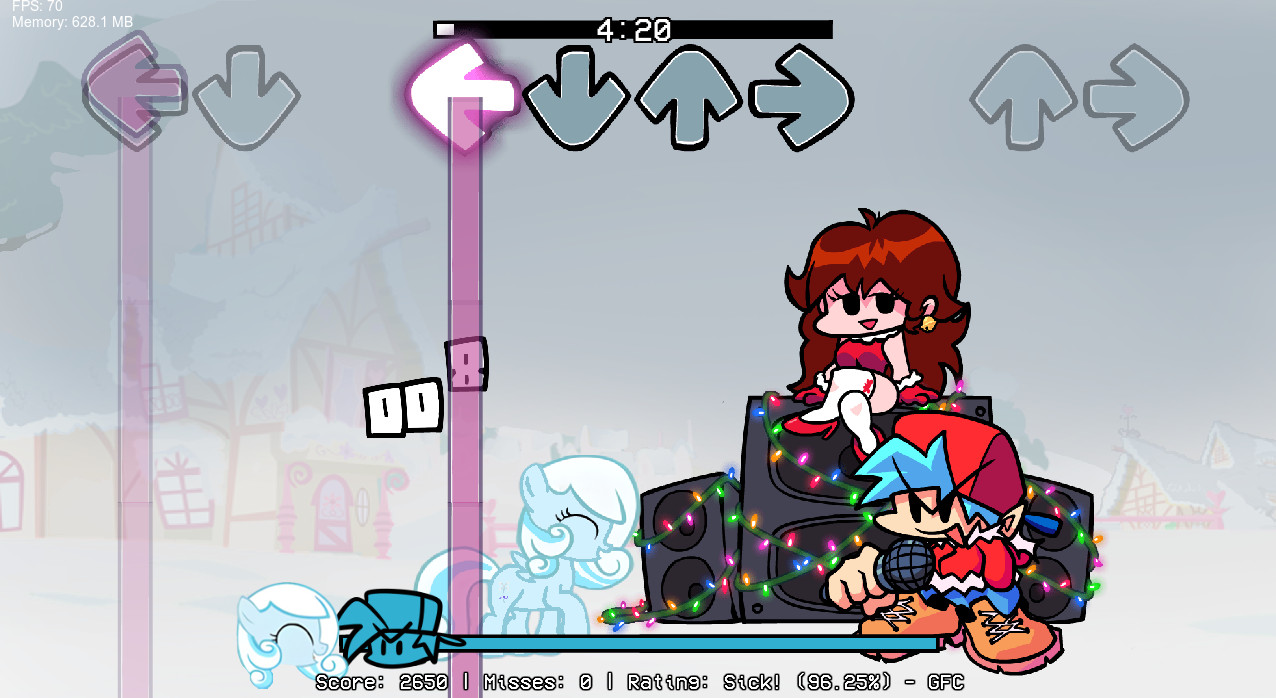 Friday Night Funkin: A Snowy Day in Ponyville Mod for Friday Night ...