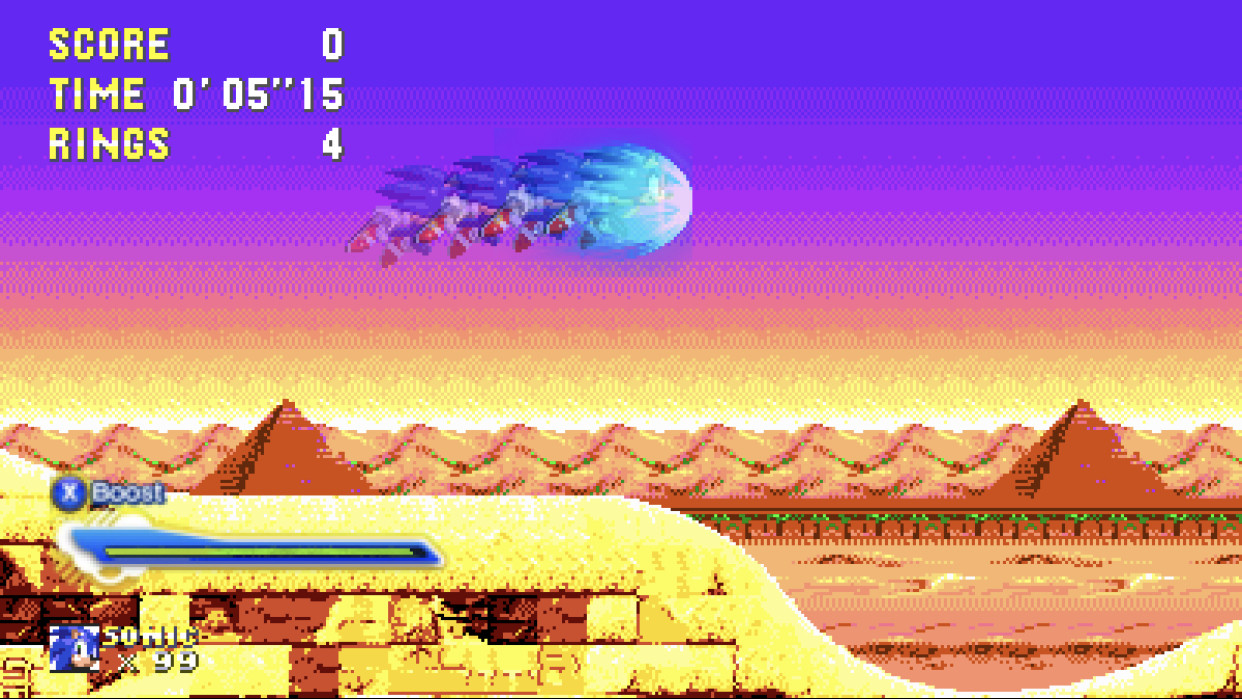 Sonic Generations-styled 3D2D Moveset Mod for Sonic 3 A.I.R. | S3AIR Mods