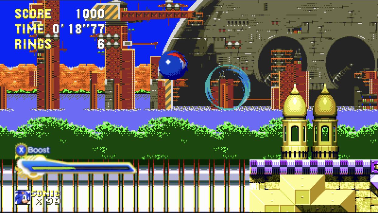 Sonic Generations-styled 3D2D Moveset Mod for Sonic 3 A.I.R. | S3AIR Mods