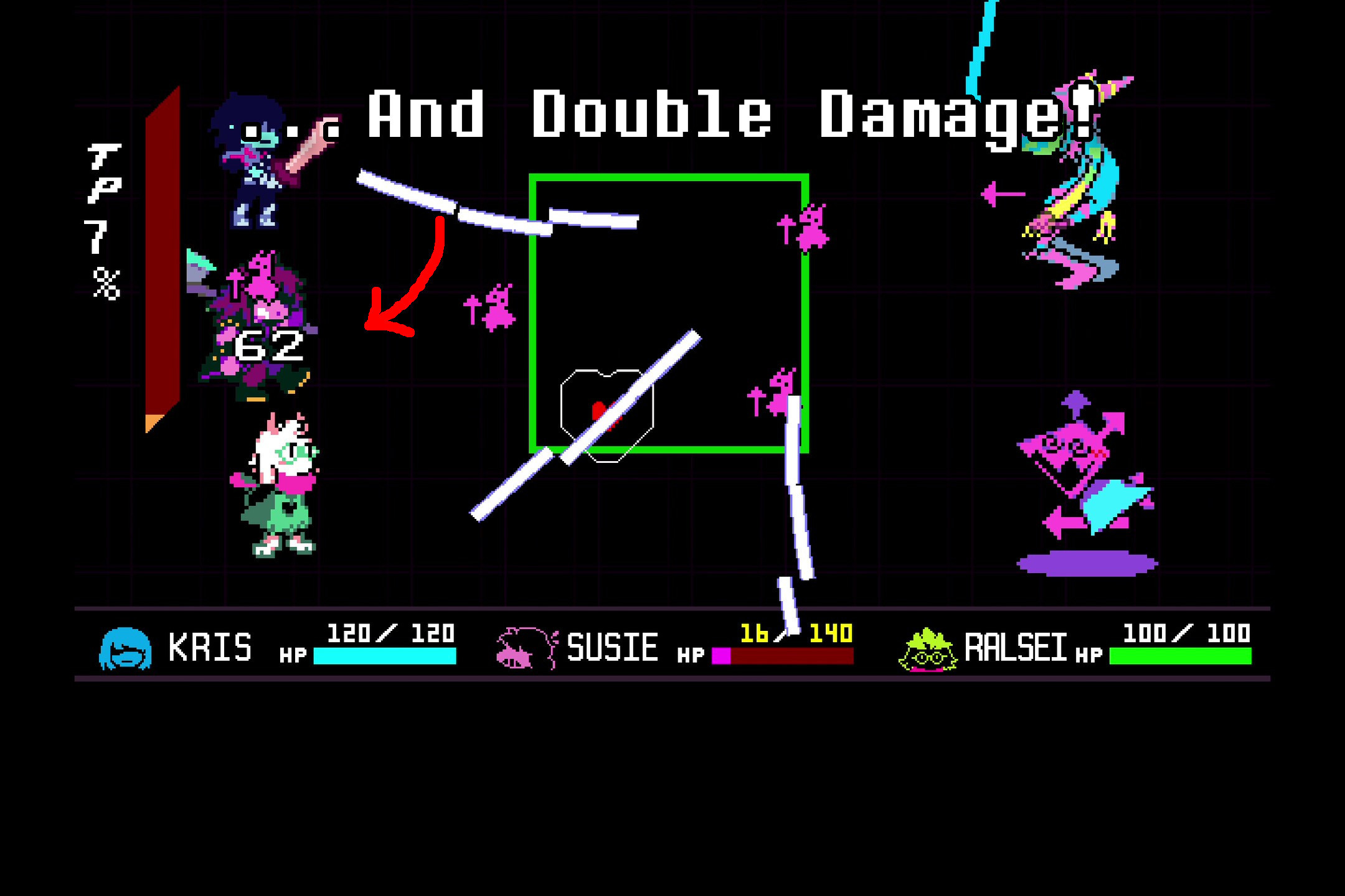 Deltarune but at Double Speed Mod for Deltarune | DR Mods