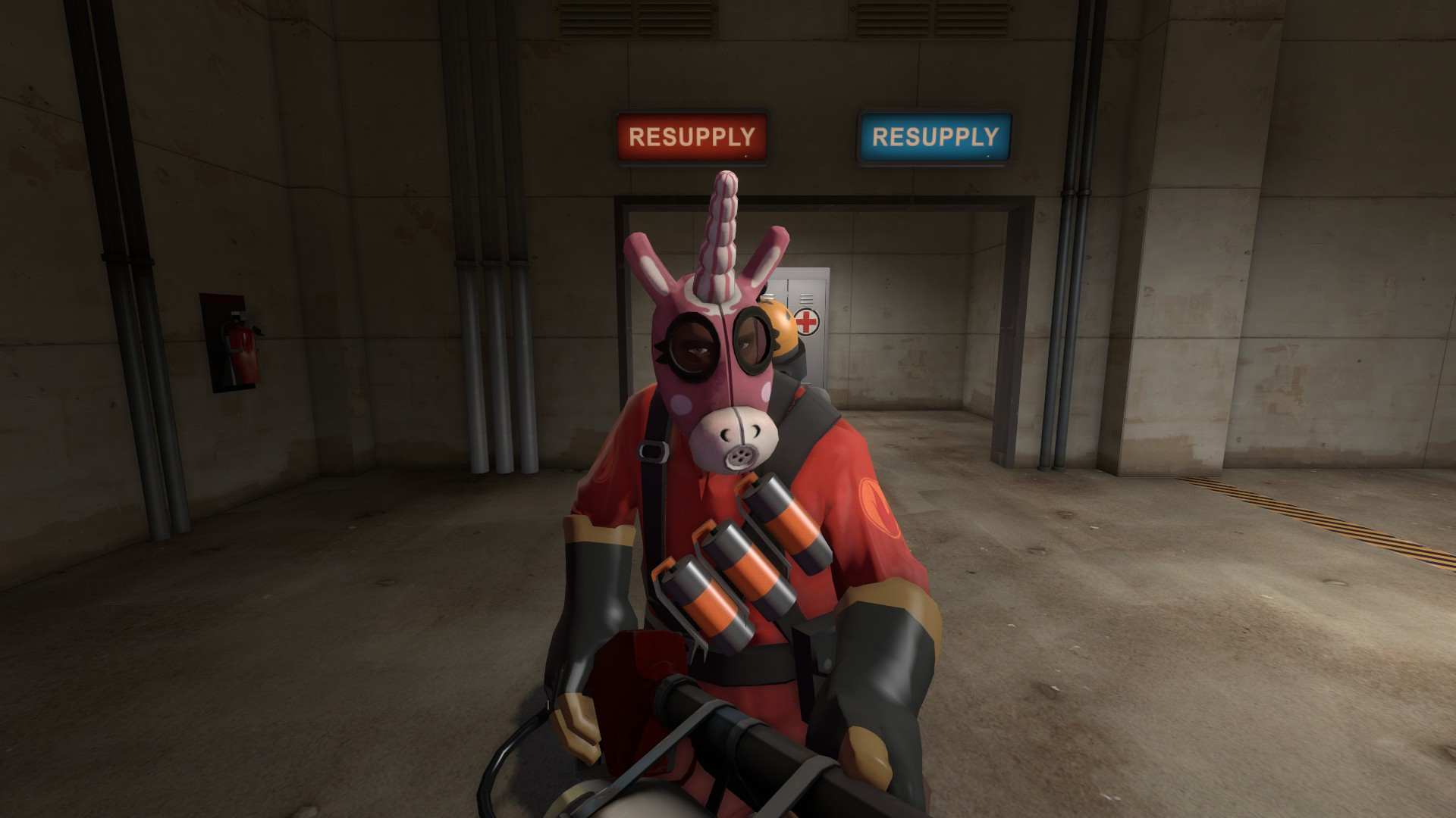 Pyro With Clear Goggles (Casual Compatible!) Mod for Team Fortress 2 ...