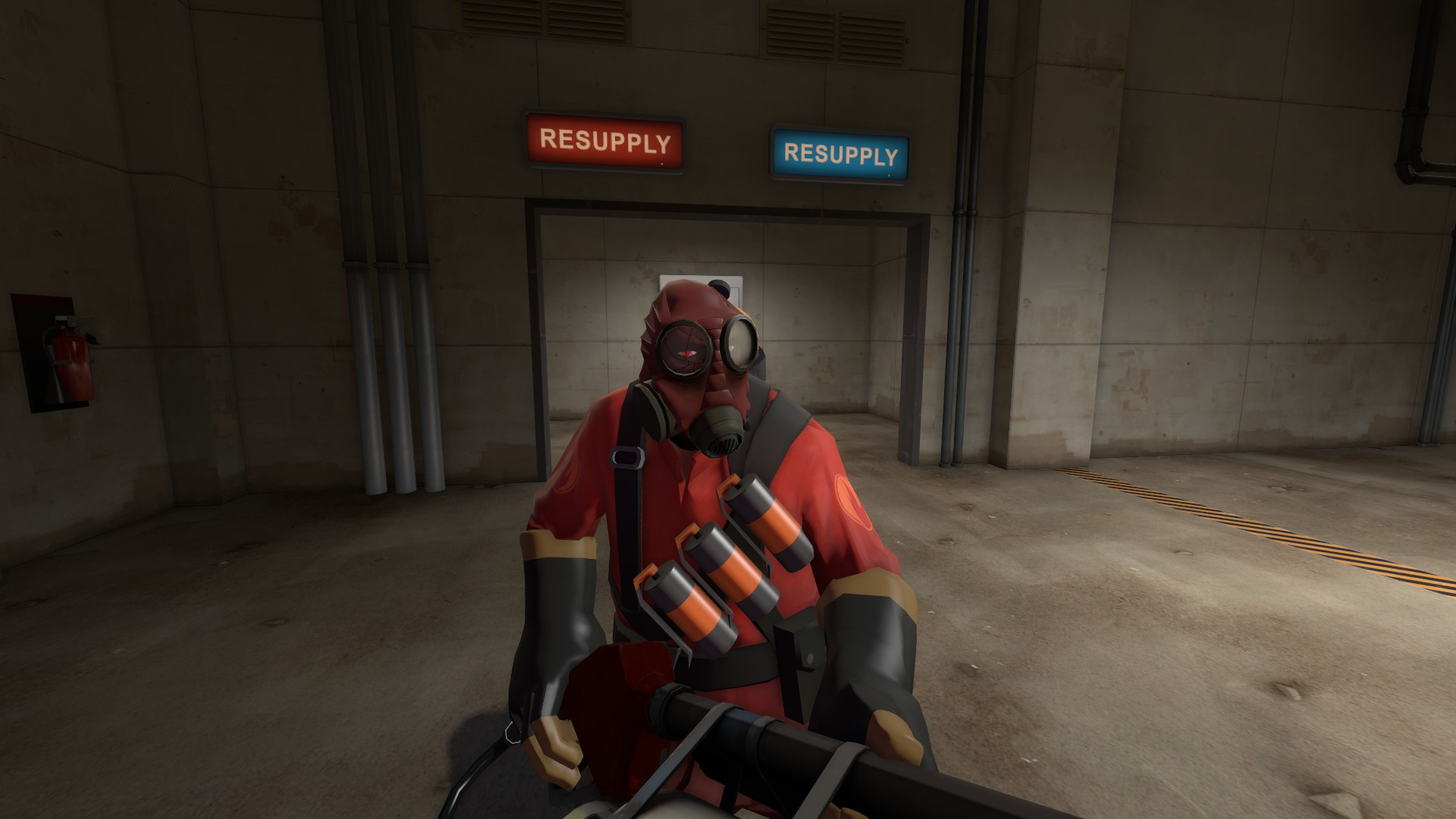 Pyro With Clear Goggles (Casual Compatible!) Mod for Team Fortress 2 ...