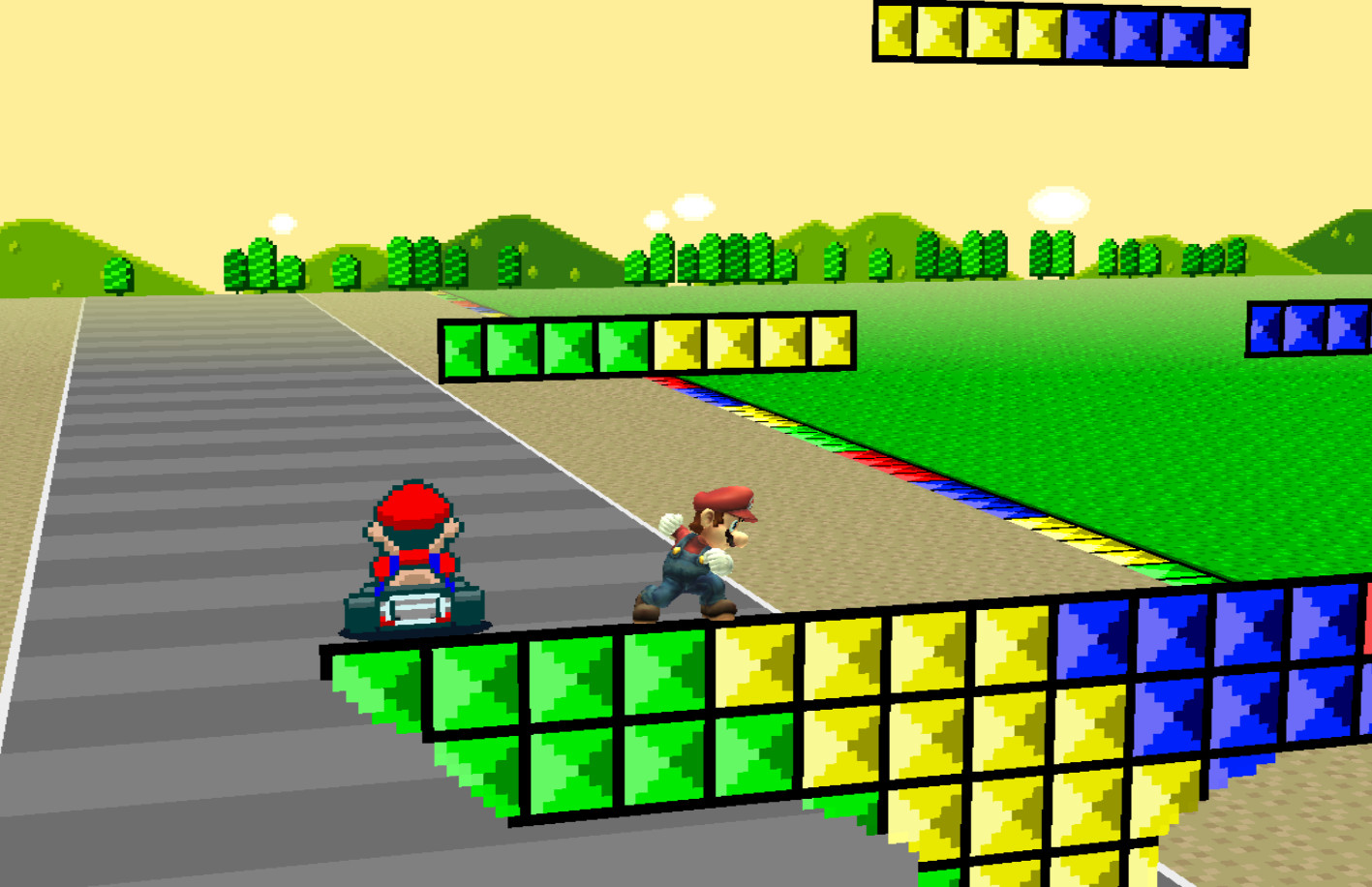 MK SNES Stages (P+ BF 1:1) [Super Smash Bros. Brawl] [Mods]