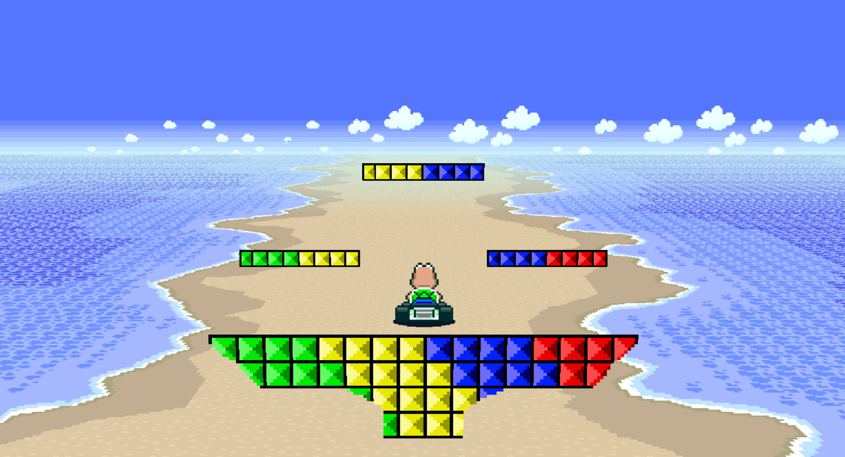 MK SNES Stages (P+ BF 1:1) [Super Smash Bros. Brawl] [Mods]