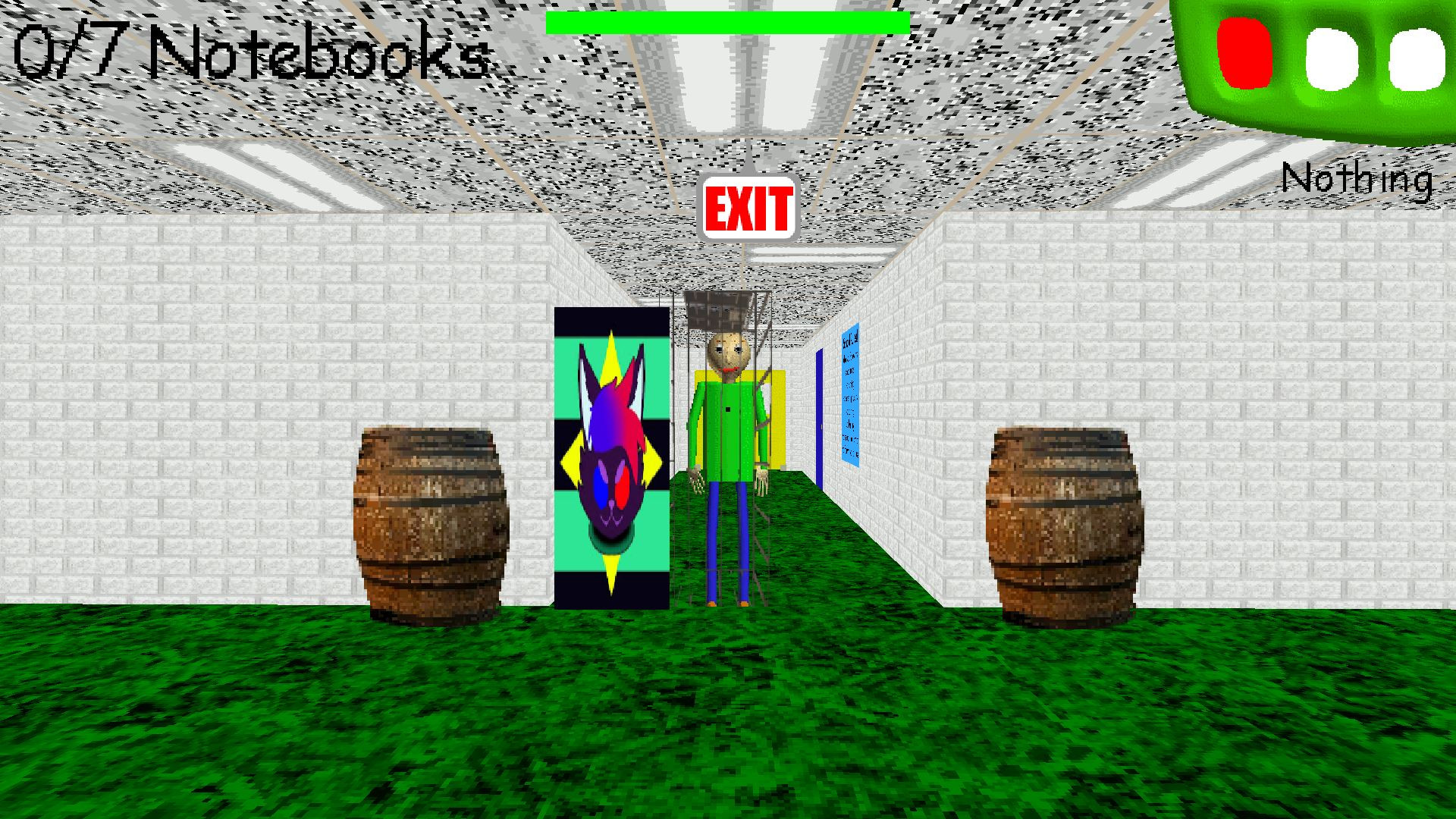 Baldi gets kidnapped [Baldi's Basics] [Mods]