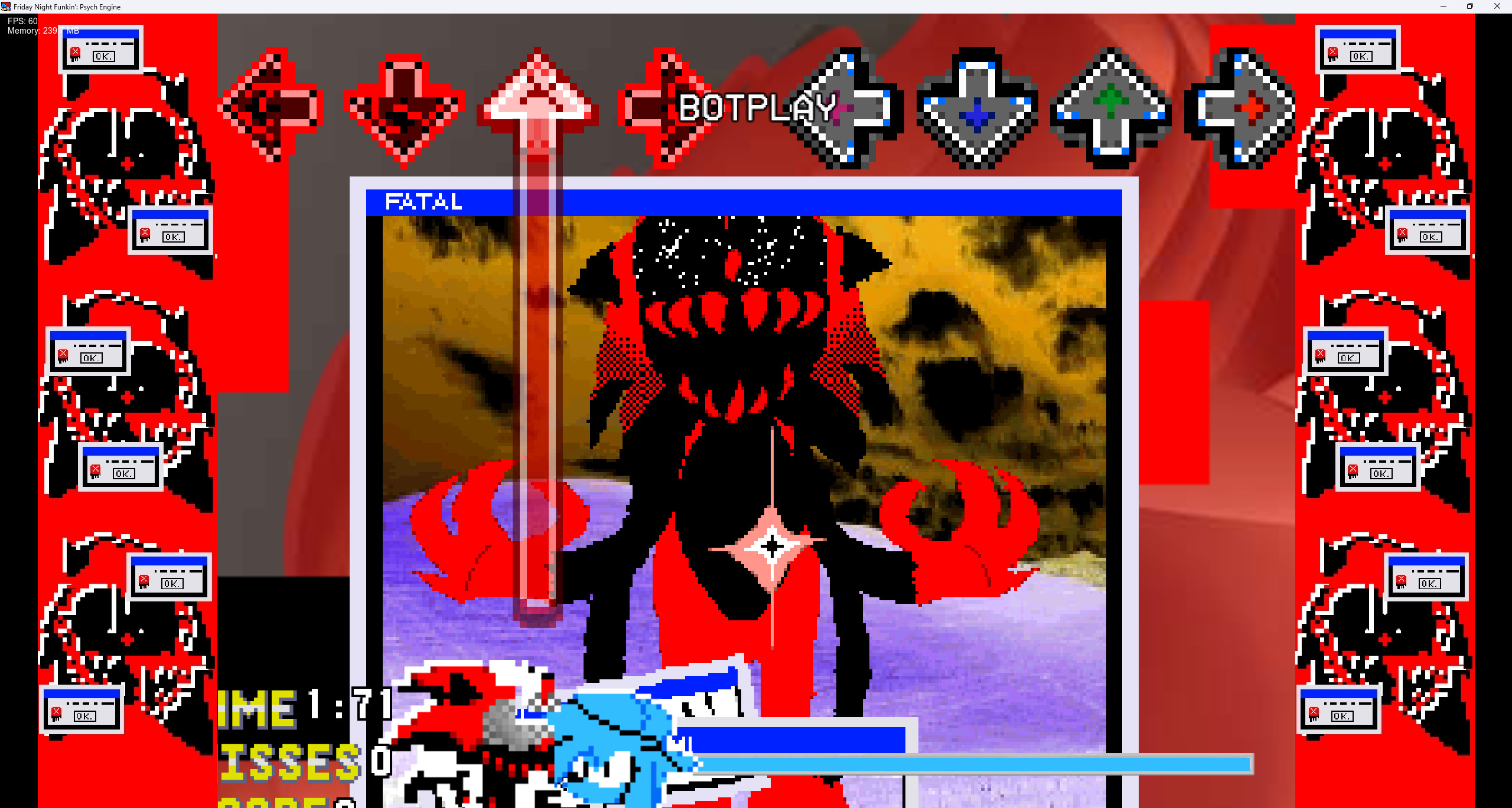 FNF:Fatality encore recreation Mod for Friday Night Funkin' | FNF Mods