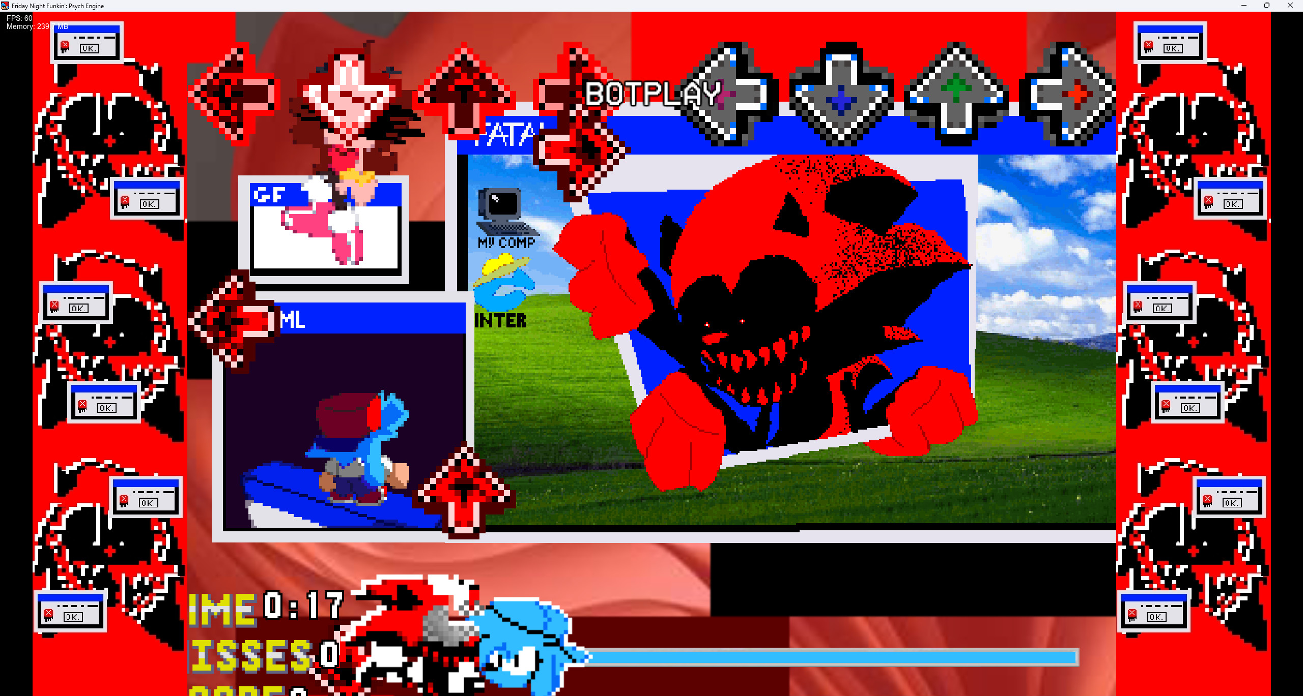 FNF:Fatality encore recreation Mod for Friday Night Funkin' | FNF Mods