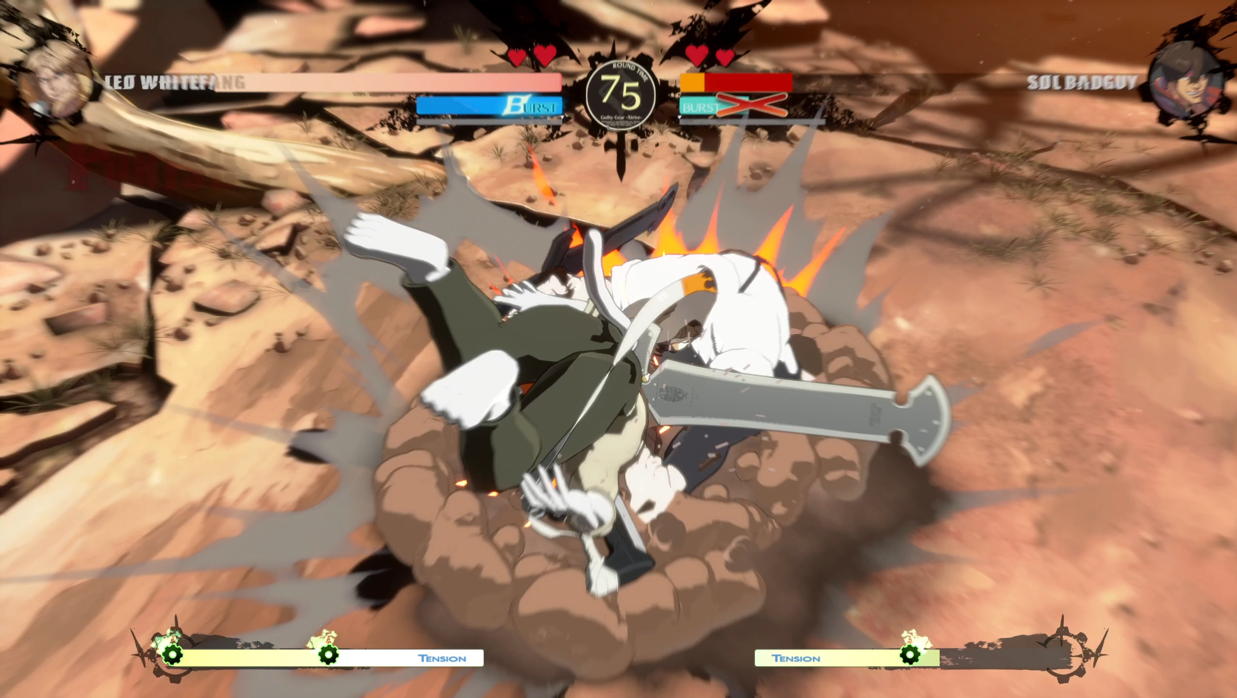 William Adler (The Smoke Room) Over Leo Whitefang Mod for GUILTY GEAR ...