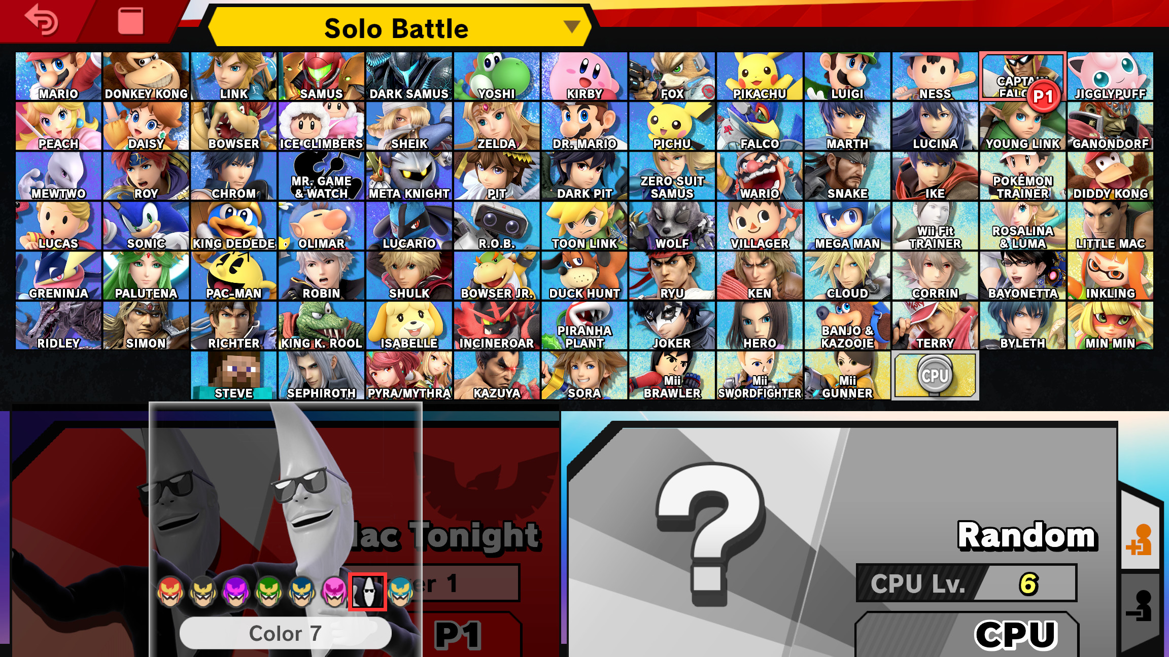 Mac Tonight Mod for Super Smash Bros. Ultimate | SSBU Mods