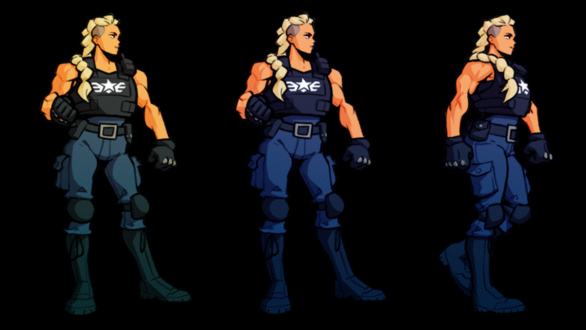 SoR 4 Estel Color Grading Skin Mod Mod for Streets of Rage 4 | SOR4 Mods