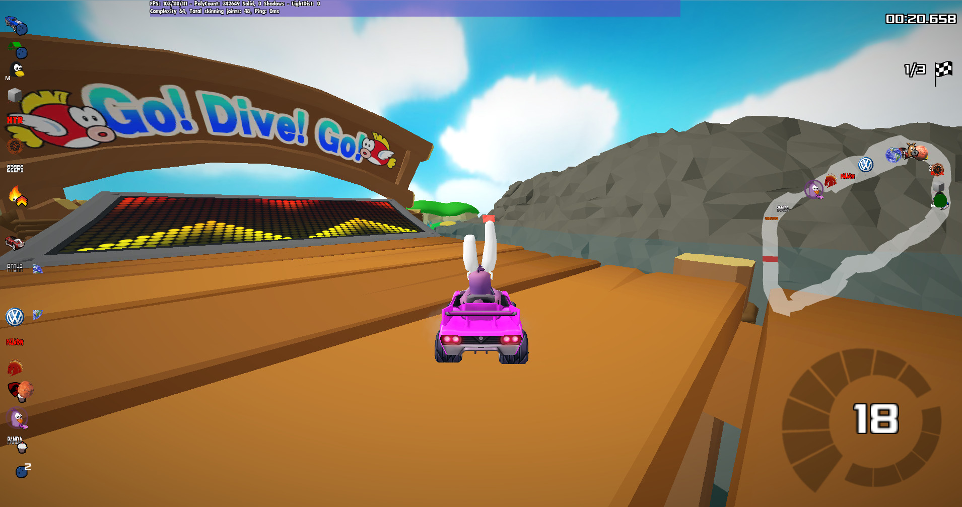 3ds cheep cheep lagoon Mod for SuperTuxKart | STK Mods