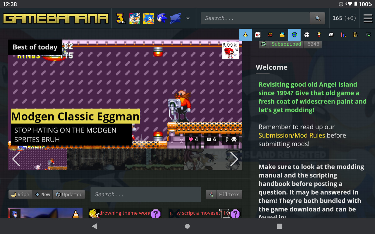 Modgen Classic Eggman Mod for Sonic 3 A.I.R. | S3AIR Mods