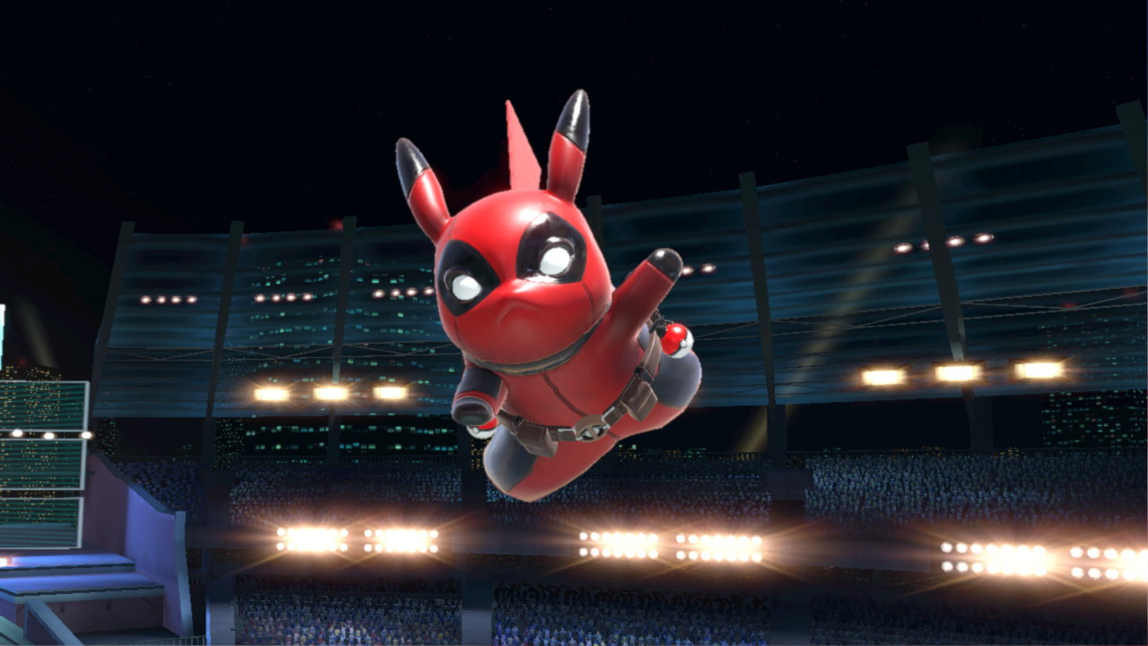 Deadpool Pikachu Mod for Super Smash Bros. Ultimate | SSBU Mods