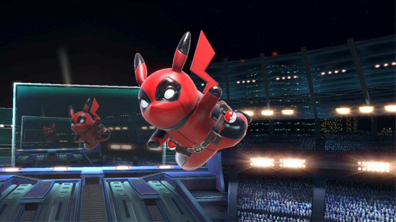 Deadpool Pikachu Mod for Super Smash Bros. Ultimate | SSBU Mods