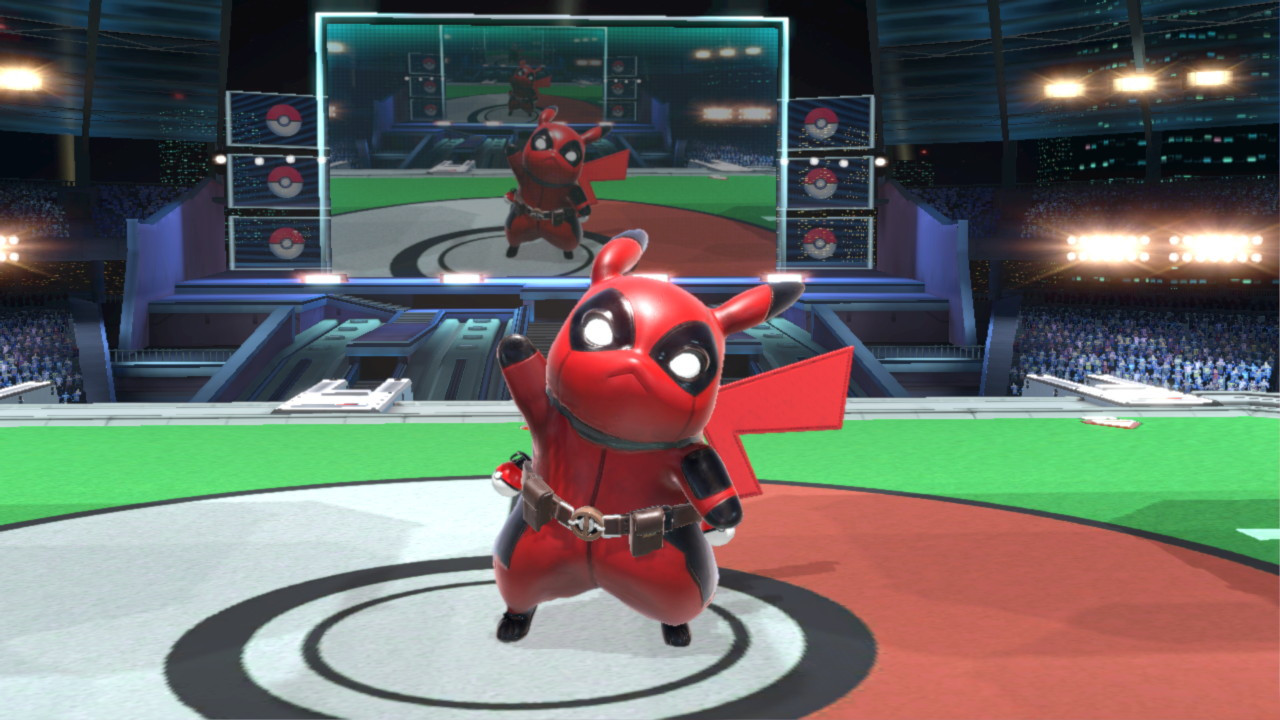 Deadpool Pikachu Mod for Super Smash Bros. Ultimate | SSBU Mods