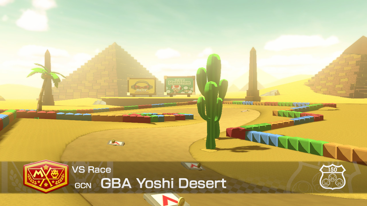 GBA Yoshi Desert (Tour model) Mod for Mario Kart 8 Deluxe | MK8D Mods