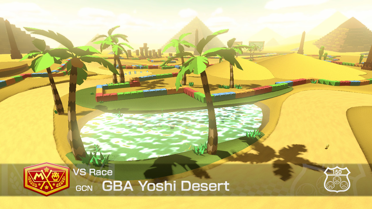 GBA Yoshi Desert (Tour model) Mod for Mario Kart 8 Deluxe | MK8D Mods