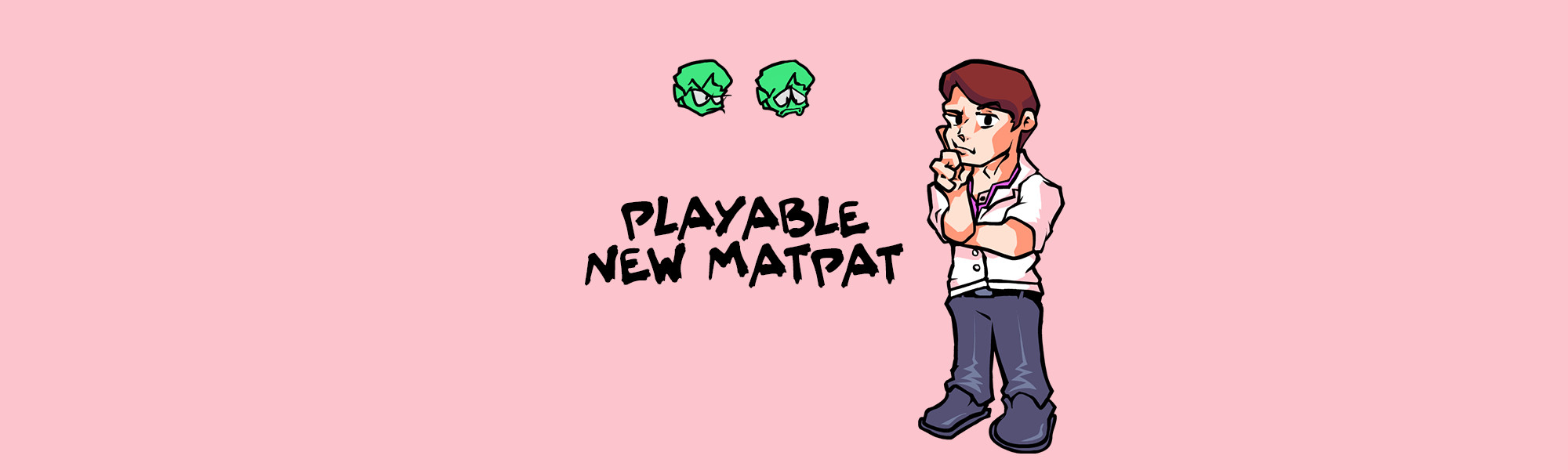 Playable MatPat (vs Ourple Guy) [Friday Night Funkin'] [Mods]