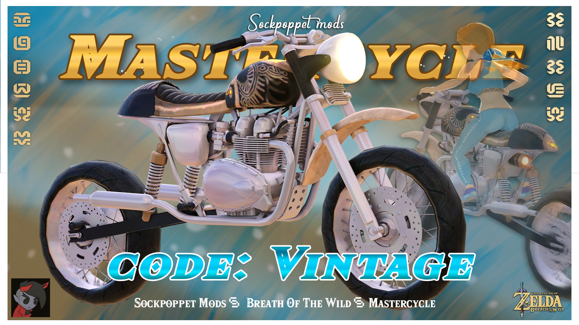 Legendary Master-Cycle (code VINTAGE) Mod for The Legend of Zelda ...